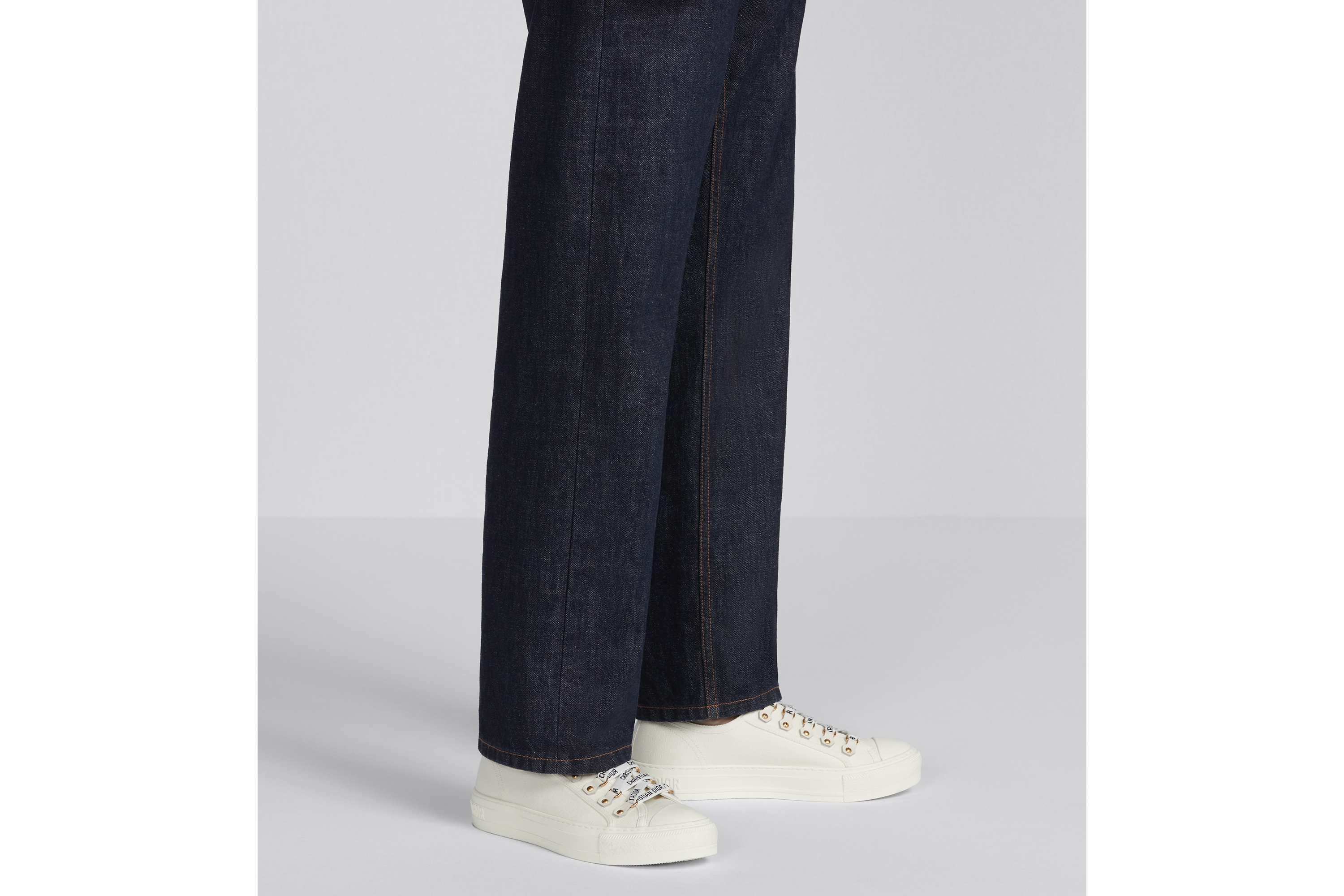 Walk'n'Dior Sneaker White Cotton Canvas | DIOR