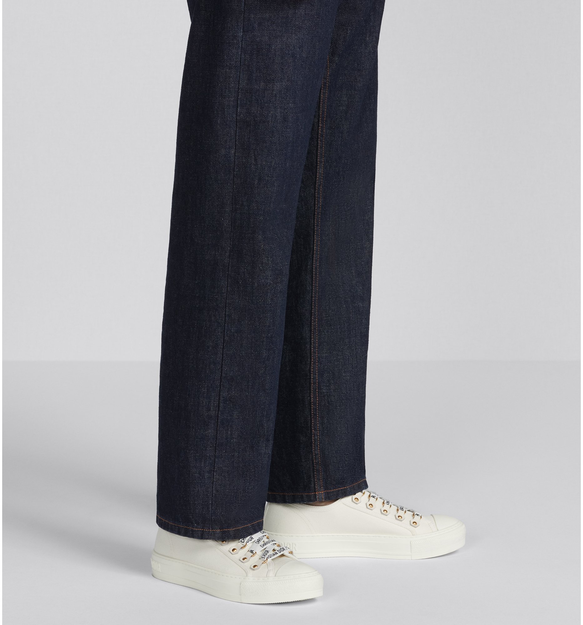 Walk'n'Dior Sneaker White Cotton Canvas | DIOR