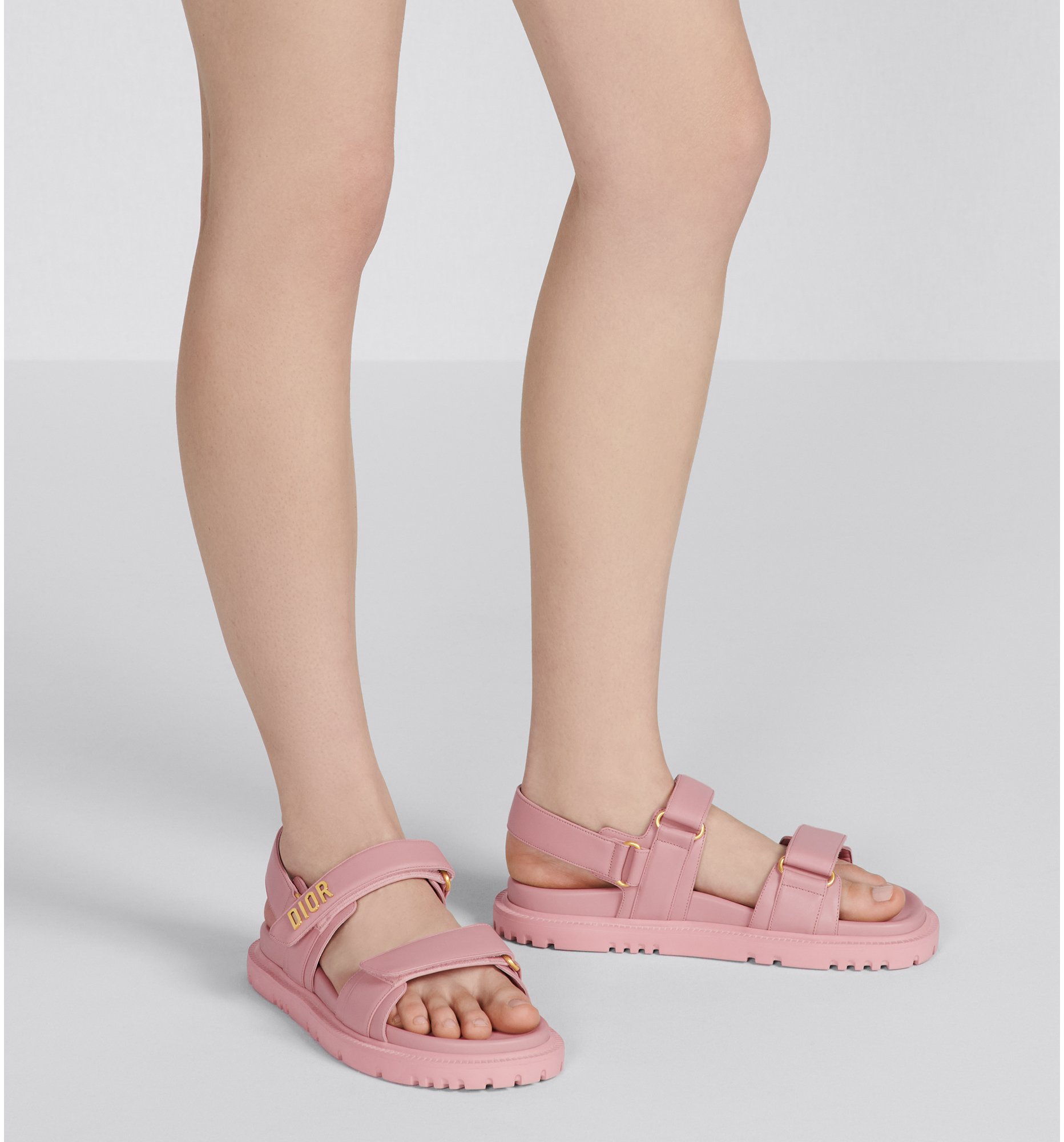 Dioract Sandal Pink Lambskin | DIOR