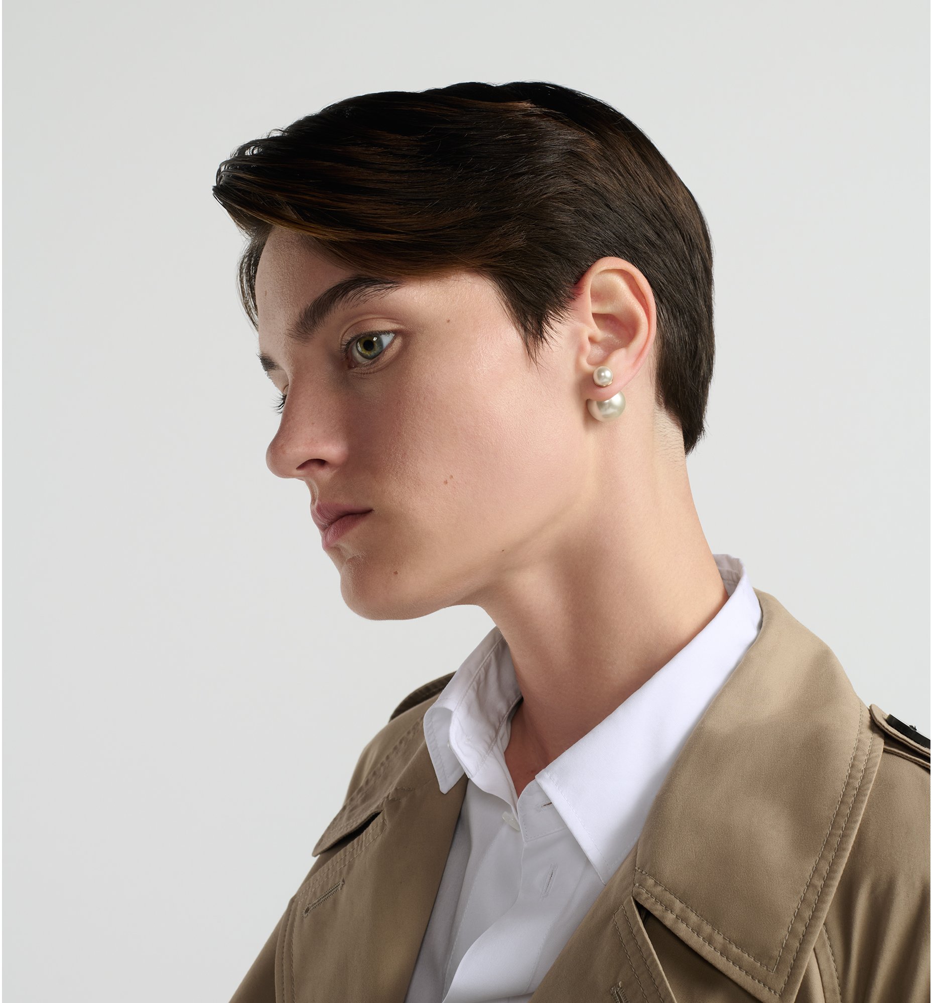 Dior tribales pearl earrings store
