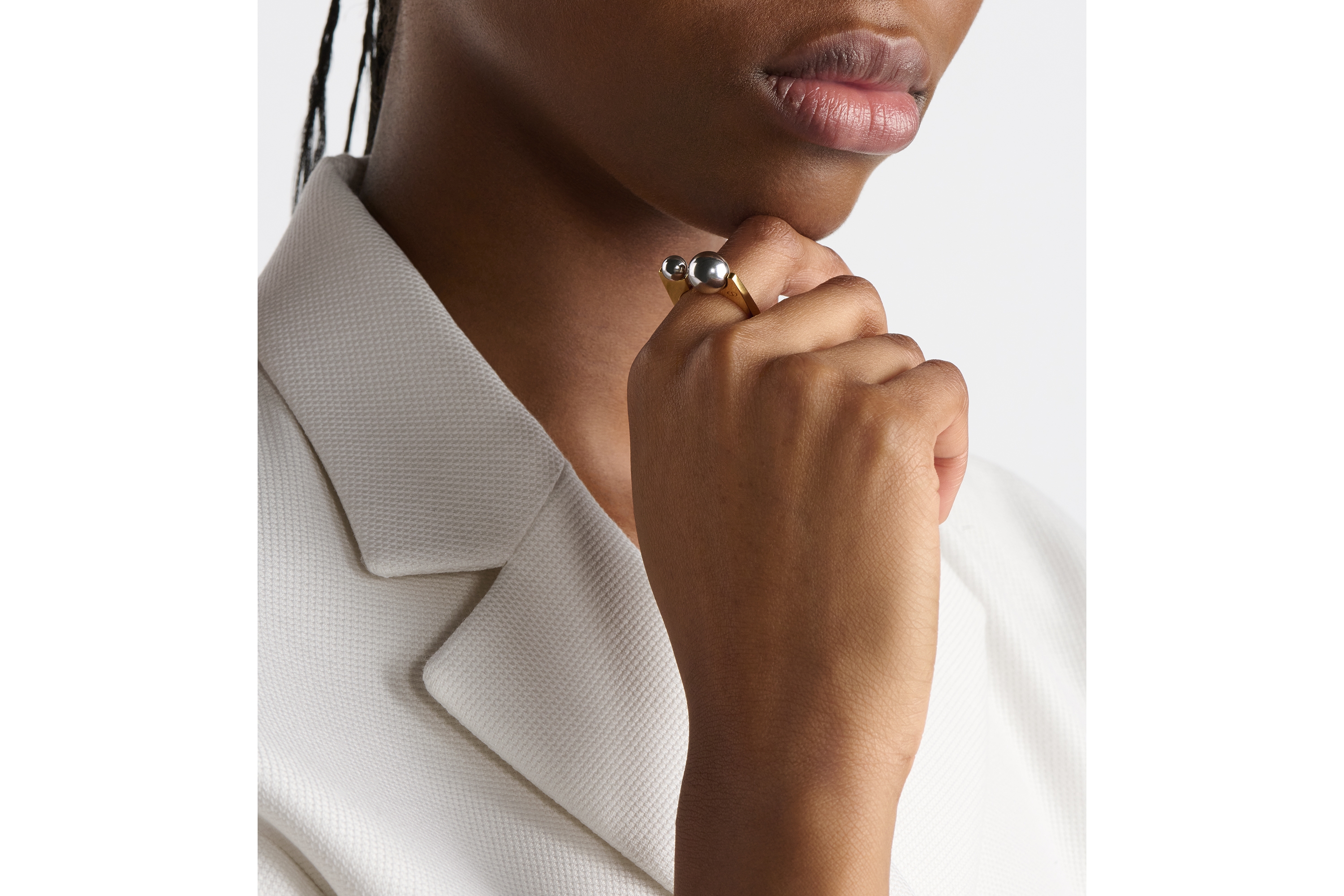 Dior Tribales New Look Ring Gold-Finish and Silver-Finish Metal | DIOR