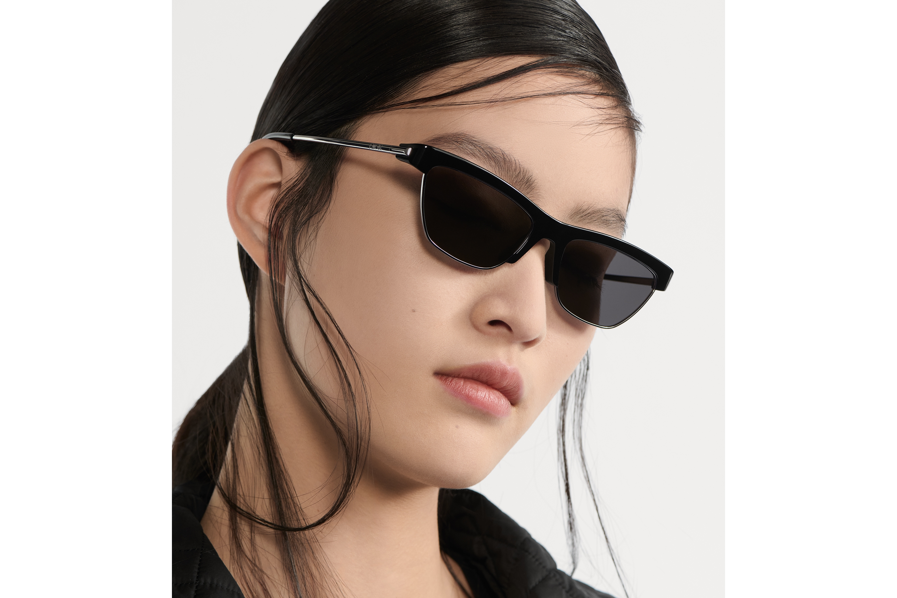 D-Moon B1F Black Butterfly Sunglasses | DIOR