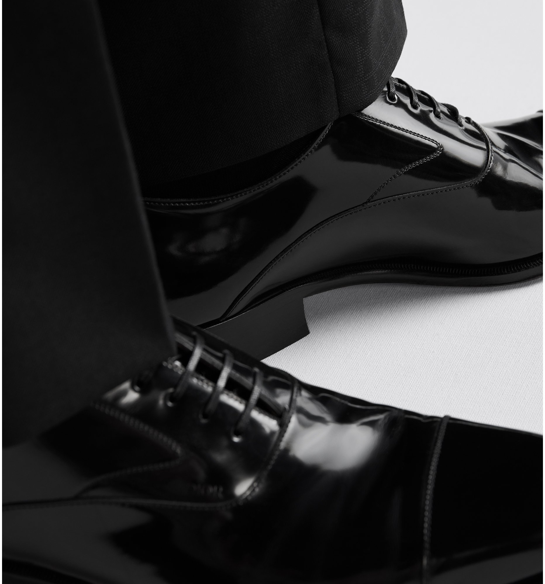 Dior Timeless-oxfordschoen Glad zwart kalfsleer | DIOR