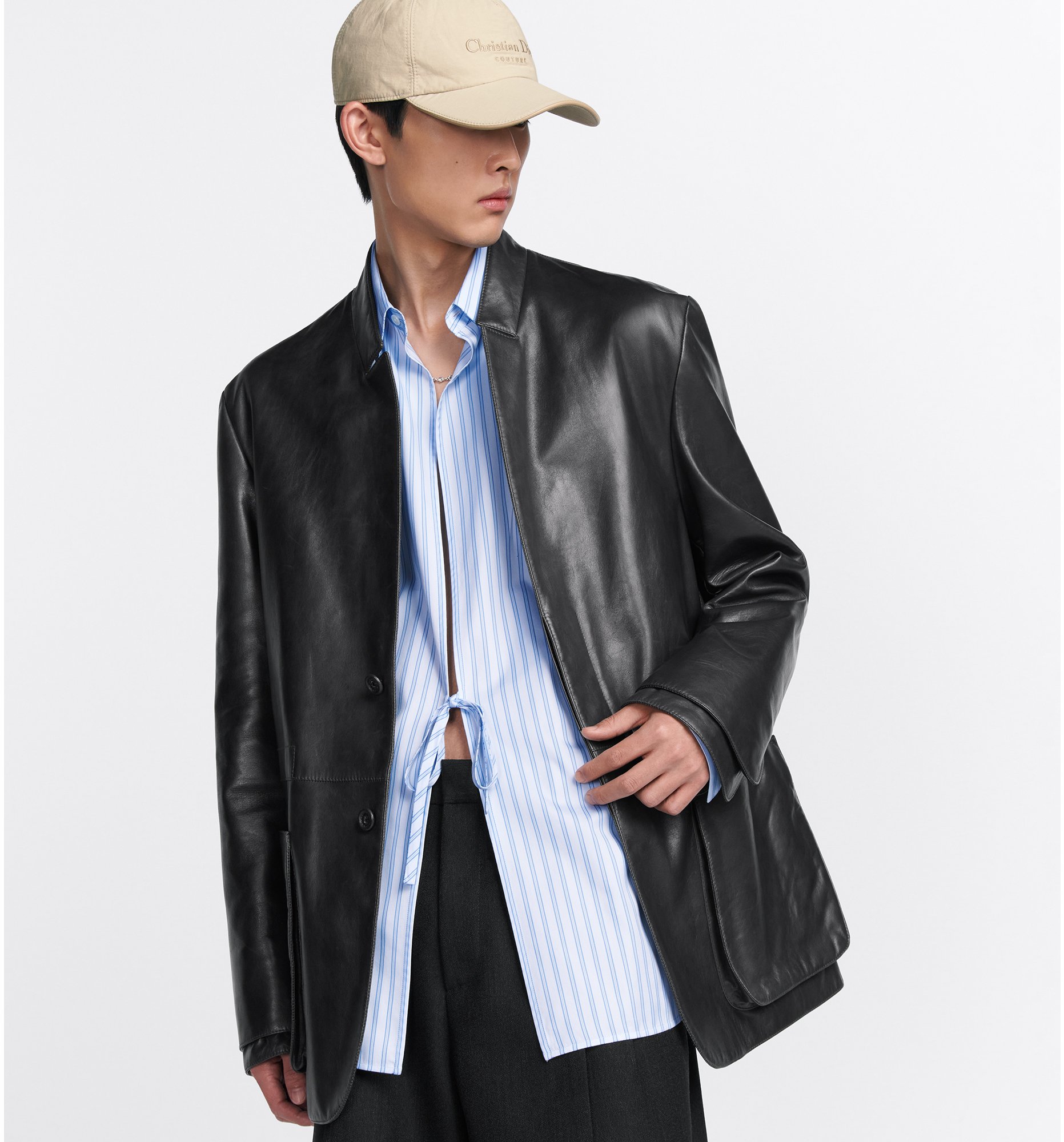 Christian Dior Couture Jacket Black Lambskin | DIOR