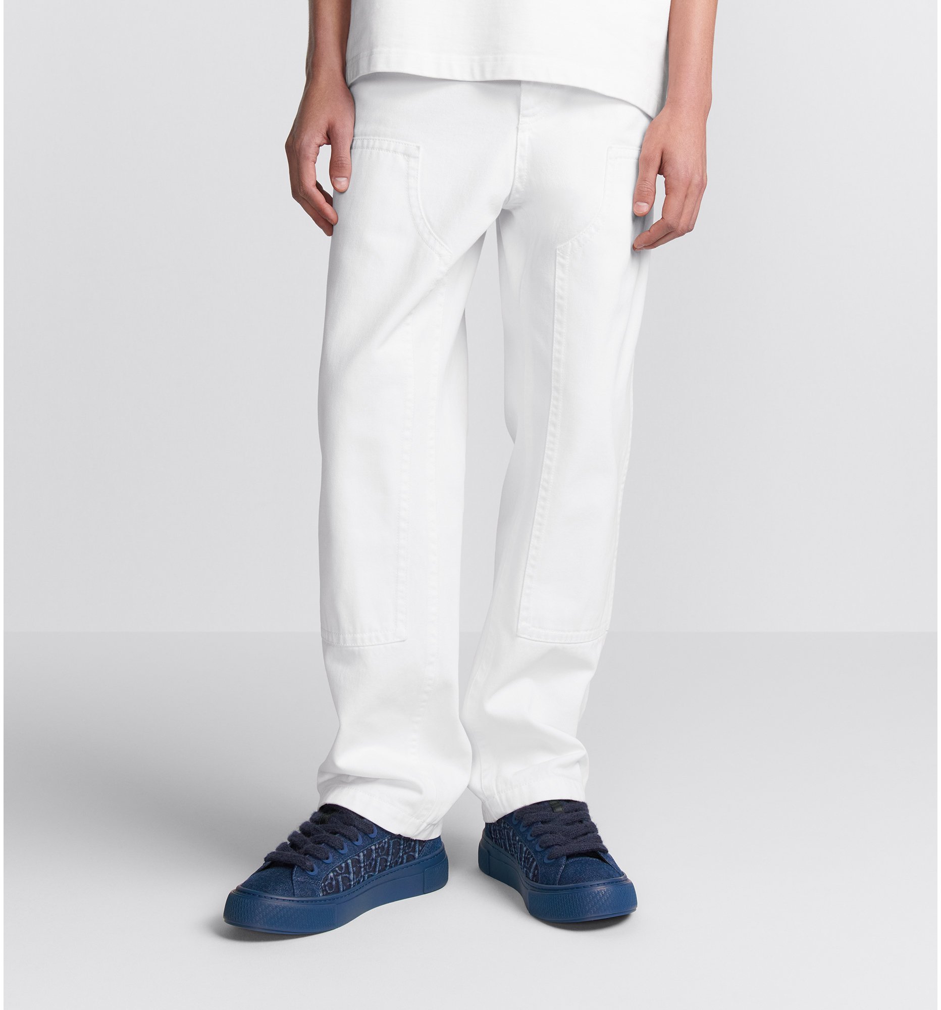 B33 Spin Sneaker Blue Dior Oblique Denim | DIOR