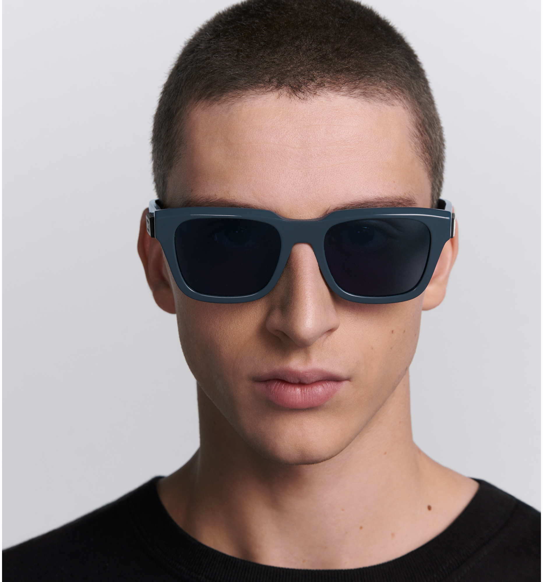 DiorB23 S1I Blue Rectangular Sunglasses | DIOR