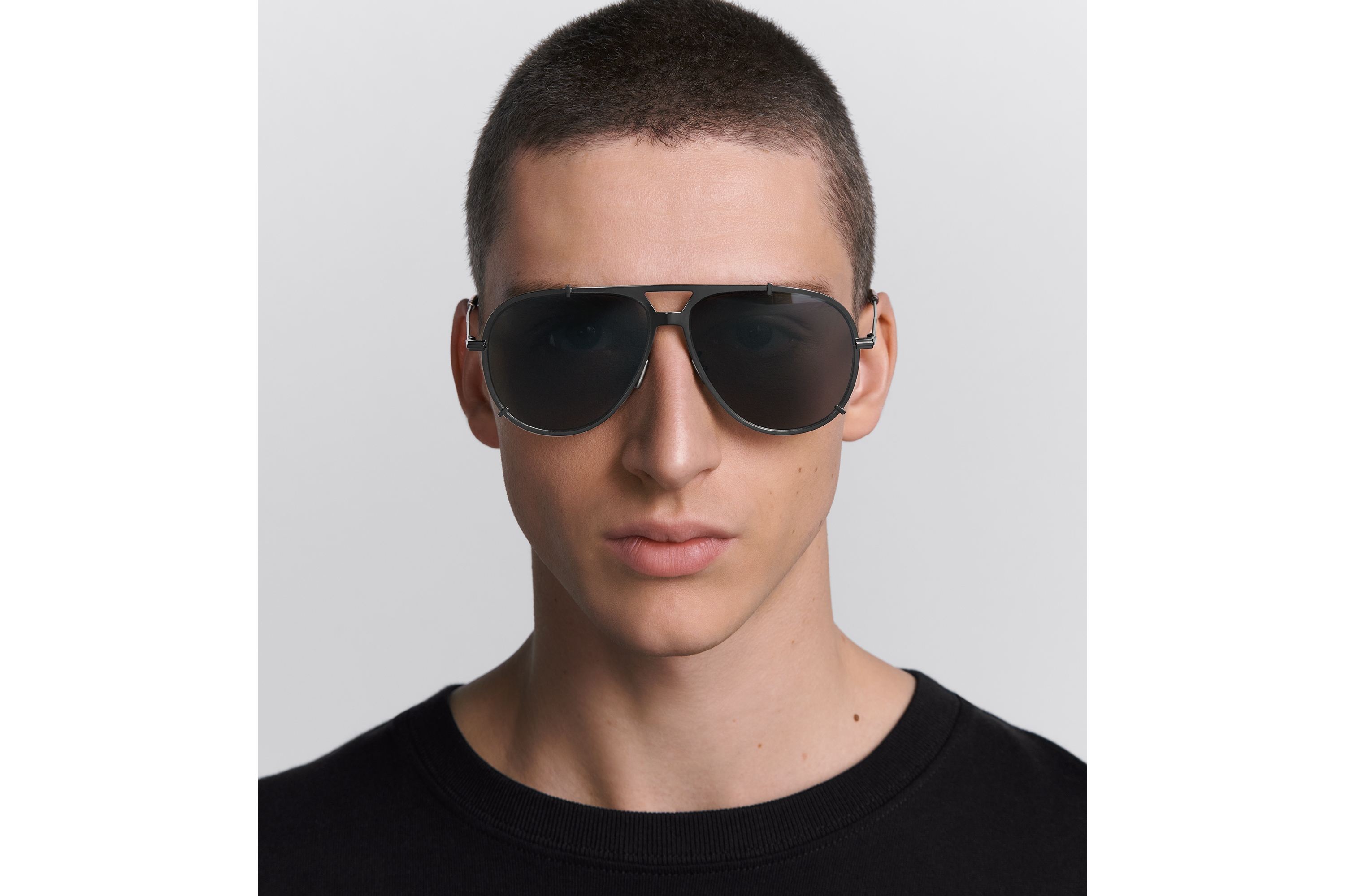 DiorBlackSuit A3U Gray Pilot Sunglasses | DIOR