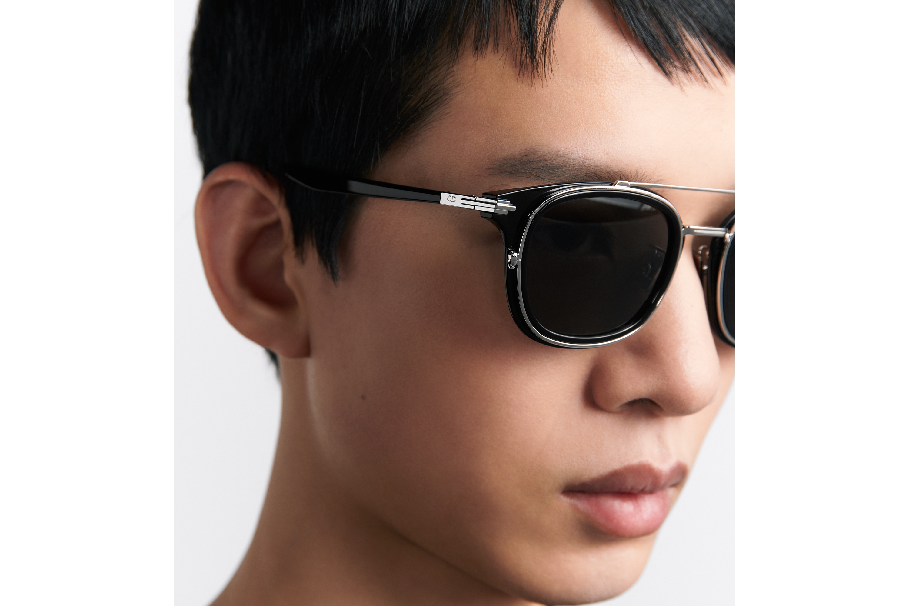 DiorBlackSuit S14F Bio-Acetate Black Square Sunglasses | DIOR