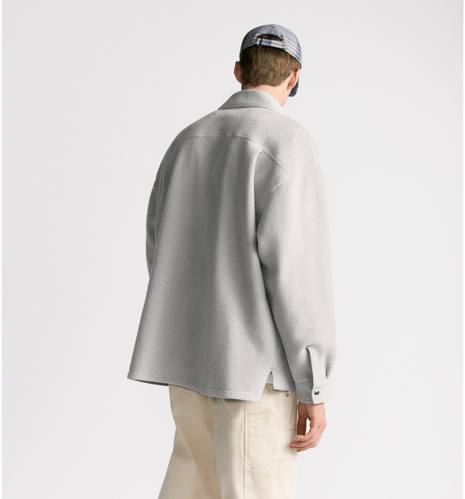 Giacca-camicia con cerniera Christian Dior Couture Felpa di misto ...