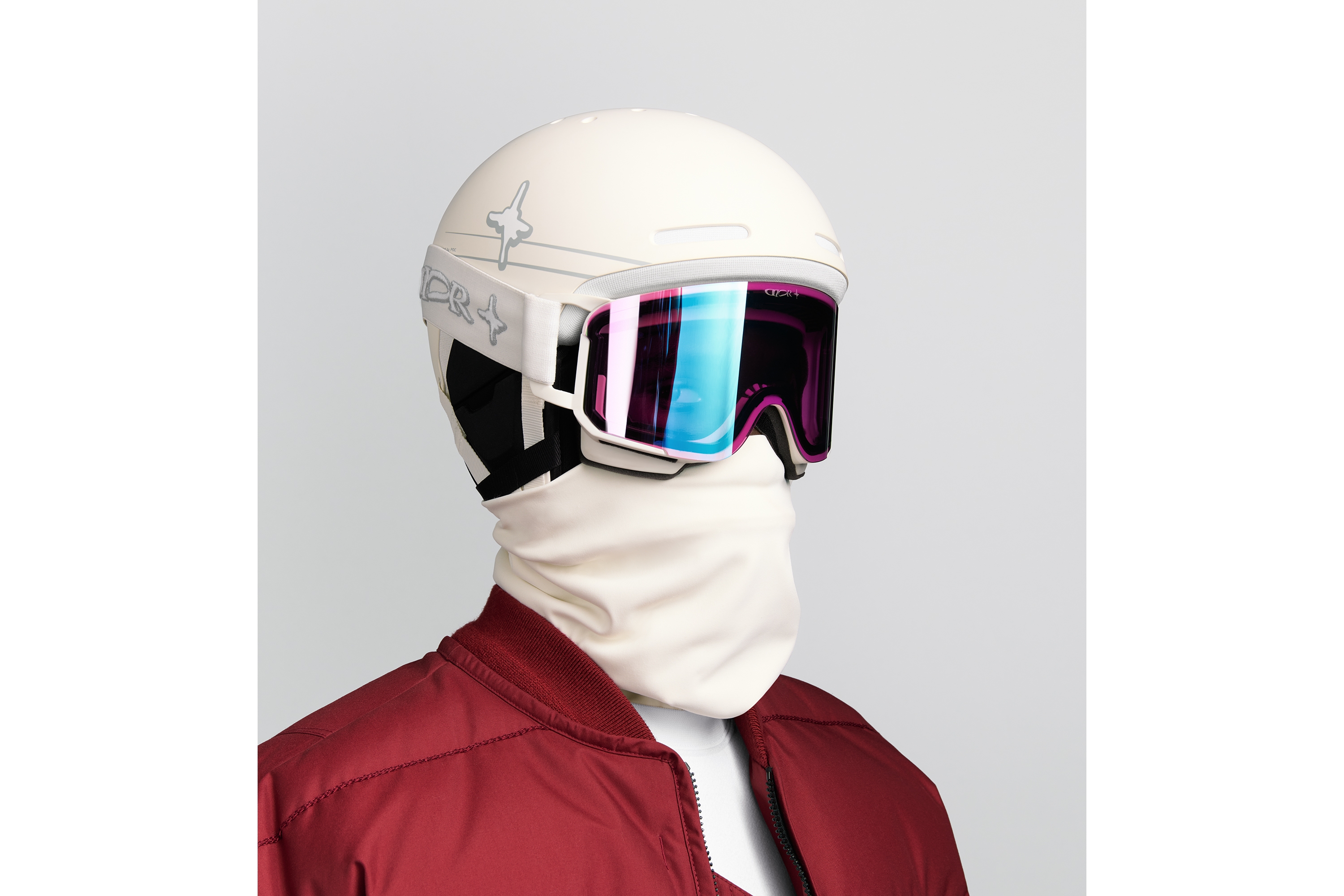 DIOR AND LEWIS HAMILTON Ski Goggles - Regular Fit White with DIOR AND ...