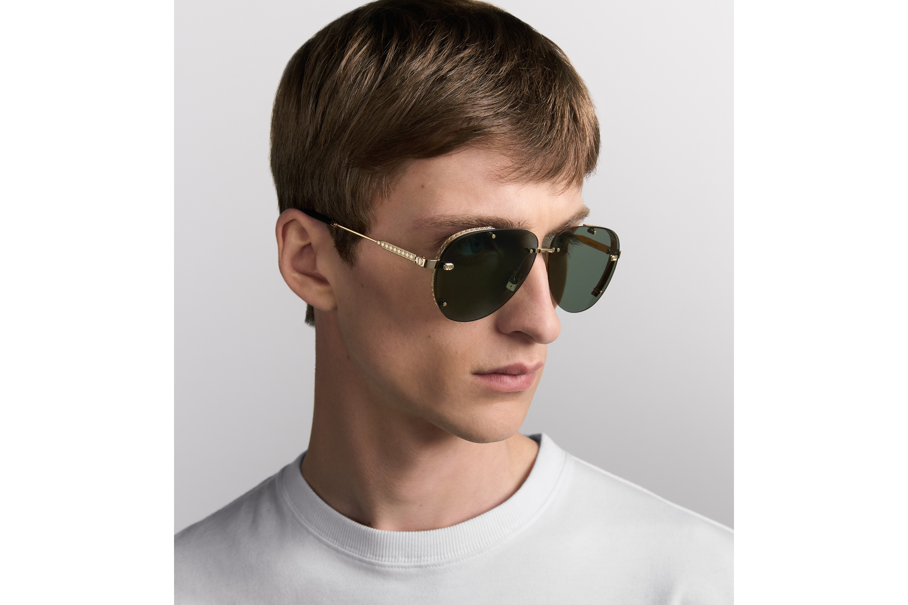 NeoDior A1U 선글라스 카키 애비에이터 | DIOR