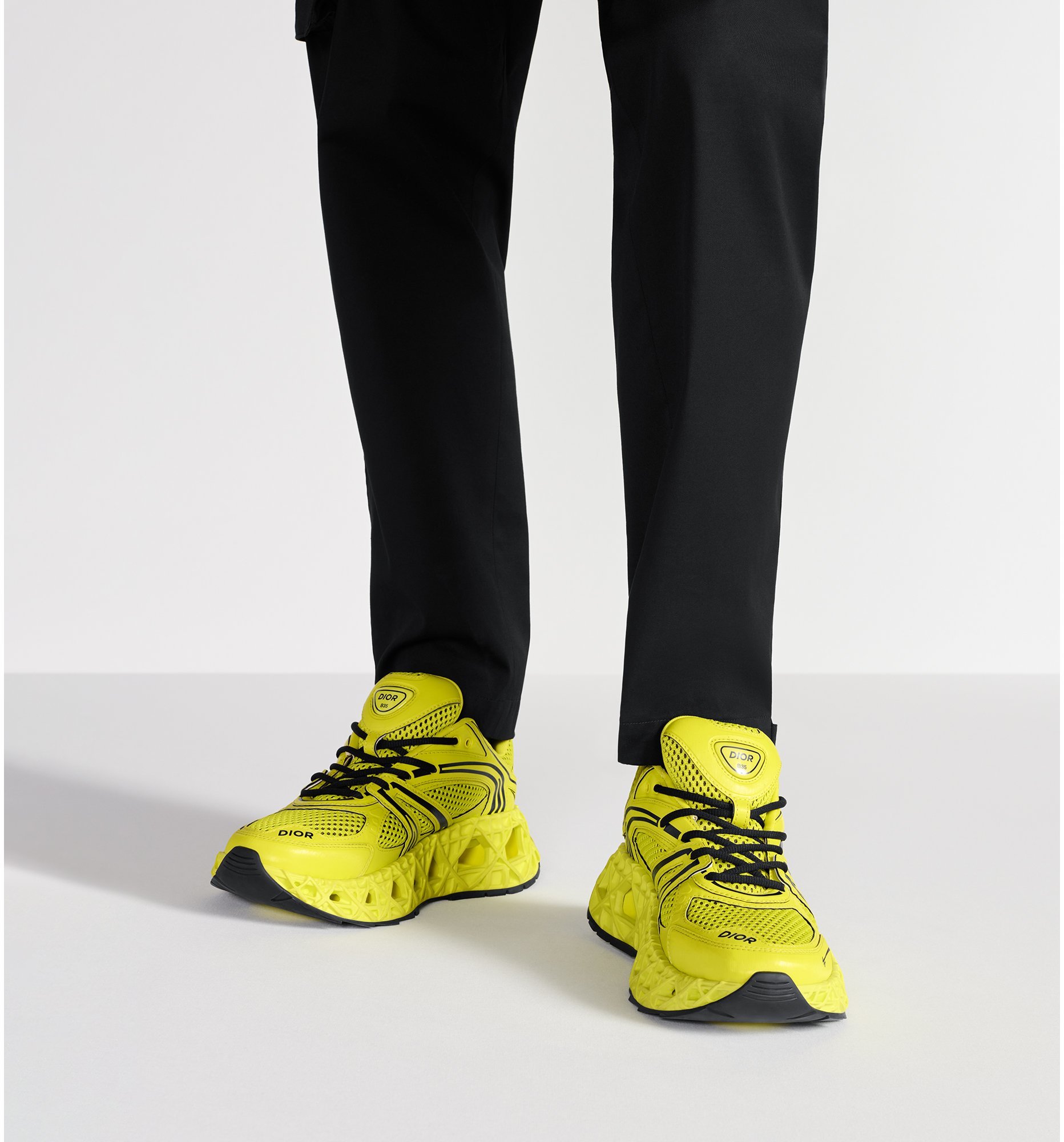 B35 NXXT Sneaker – LIMITED AND NUMBERED EDITION Yellow Technical Fabric ...