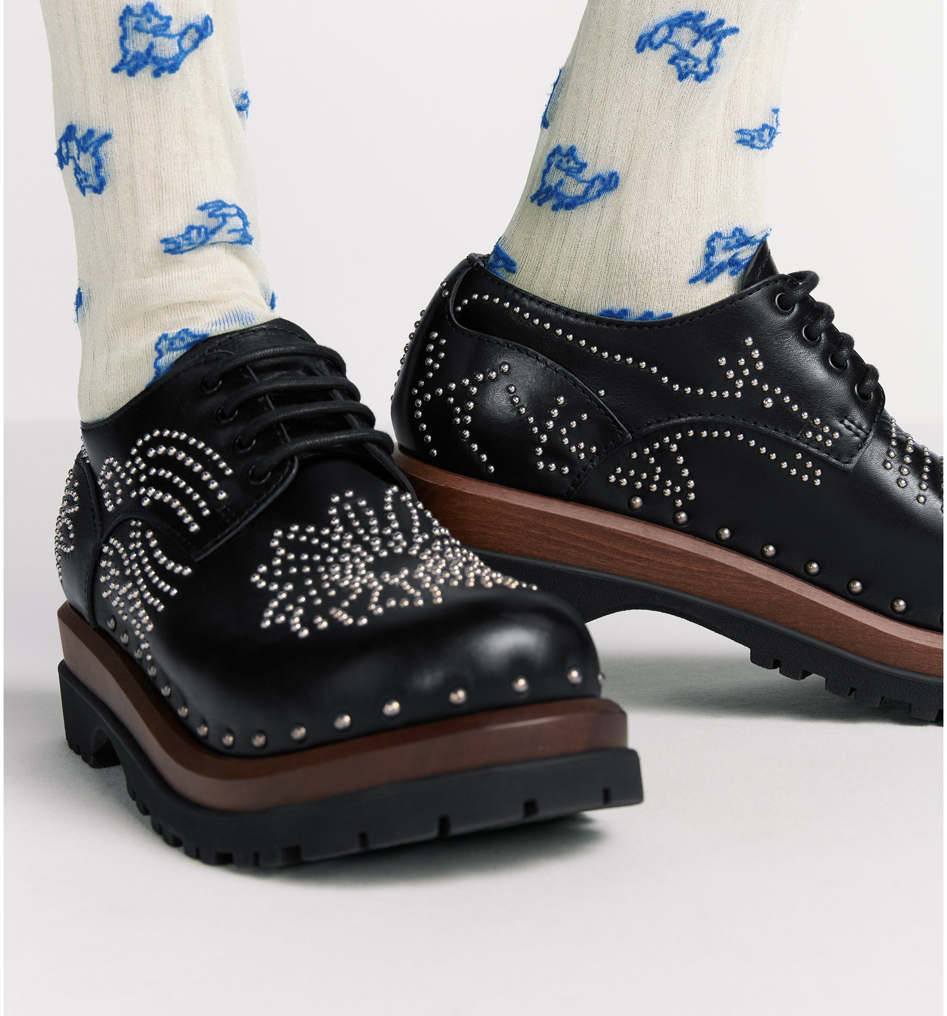 DIOR AND HYLTON NEL Dior Cape Town Derby Shoe Black Smooth Calfskin ...