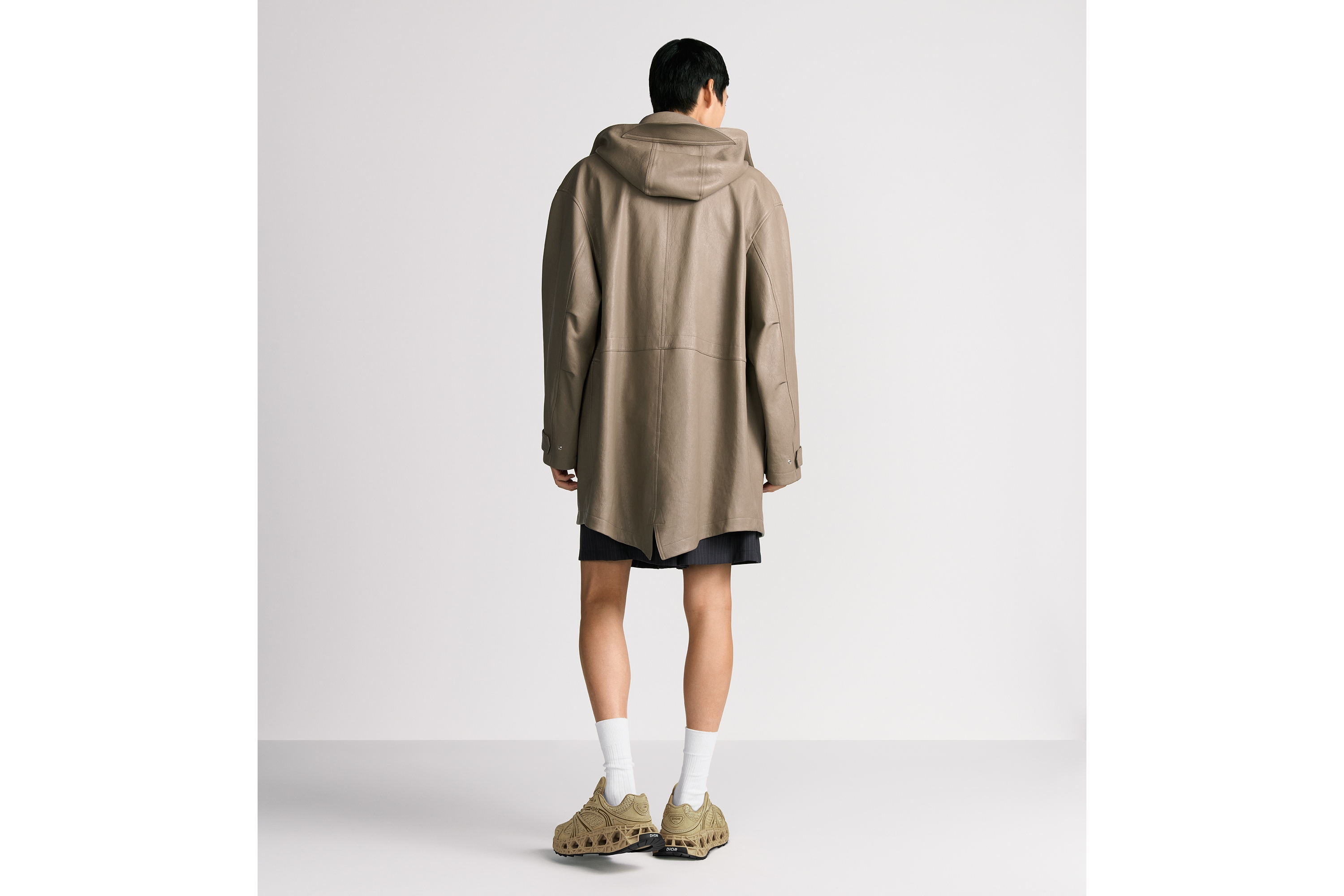 Christian Dior Couture Parka Brown Lambskin | DIOR