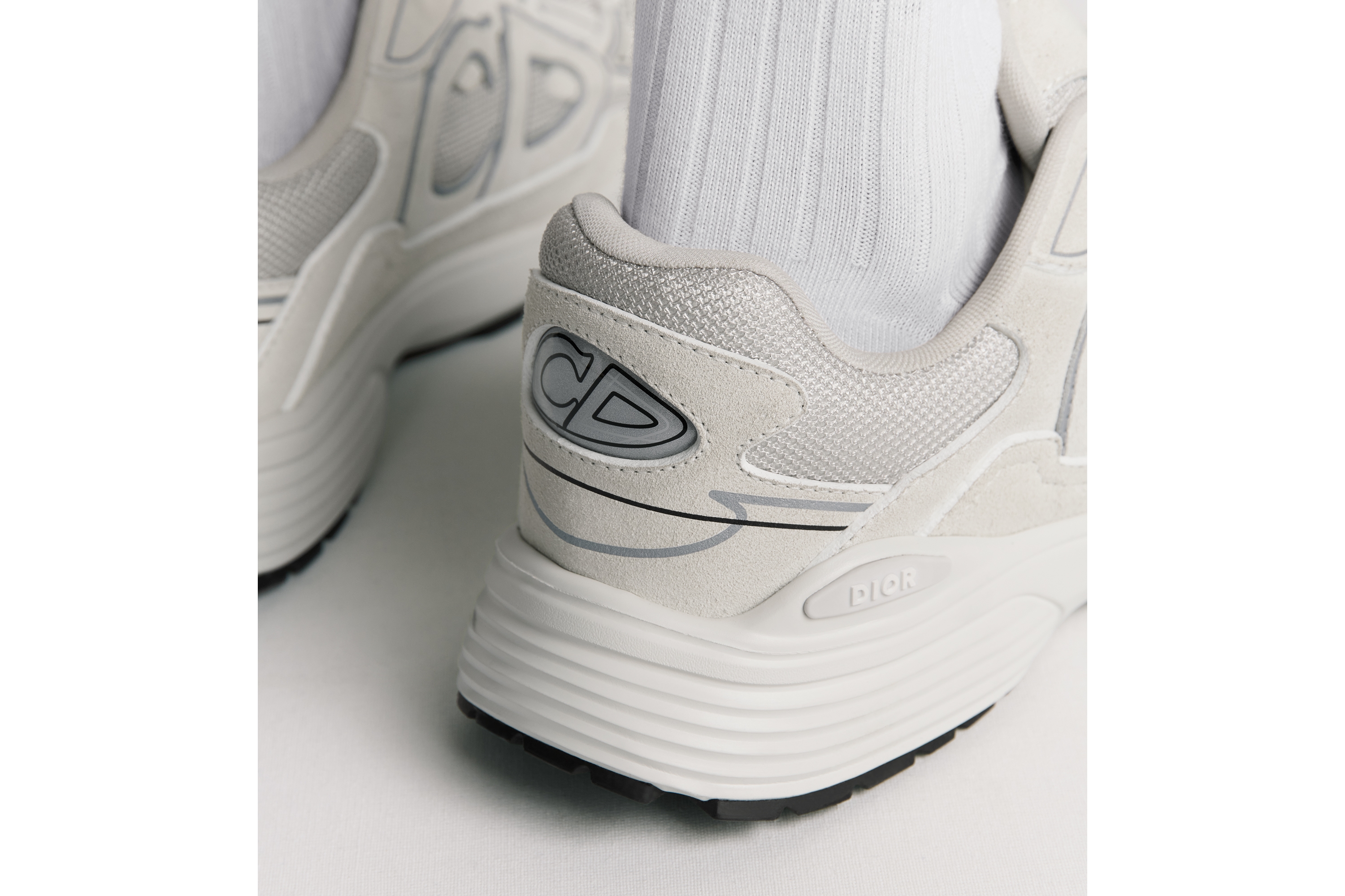 B30 Countdown Sneaker Ecru Suede | DIOR