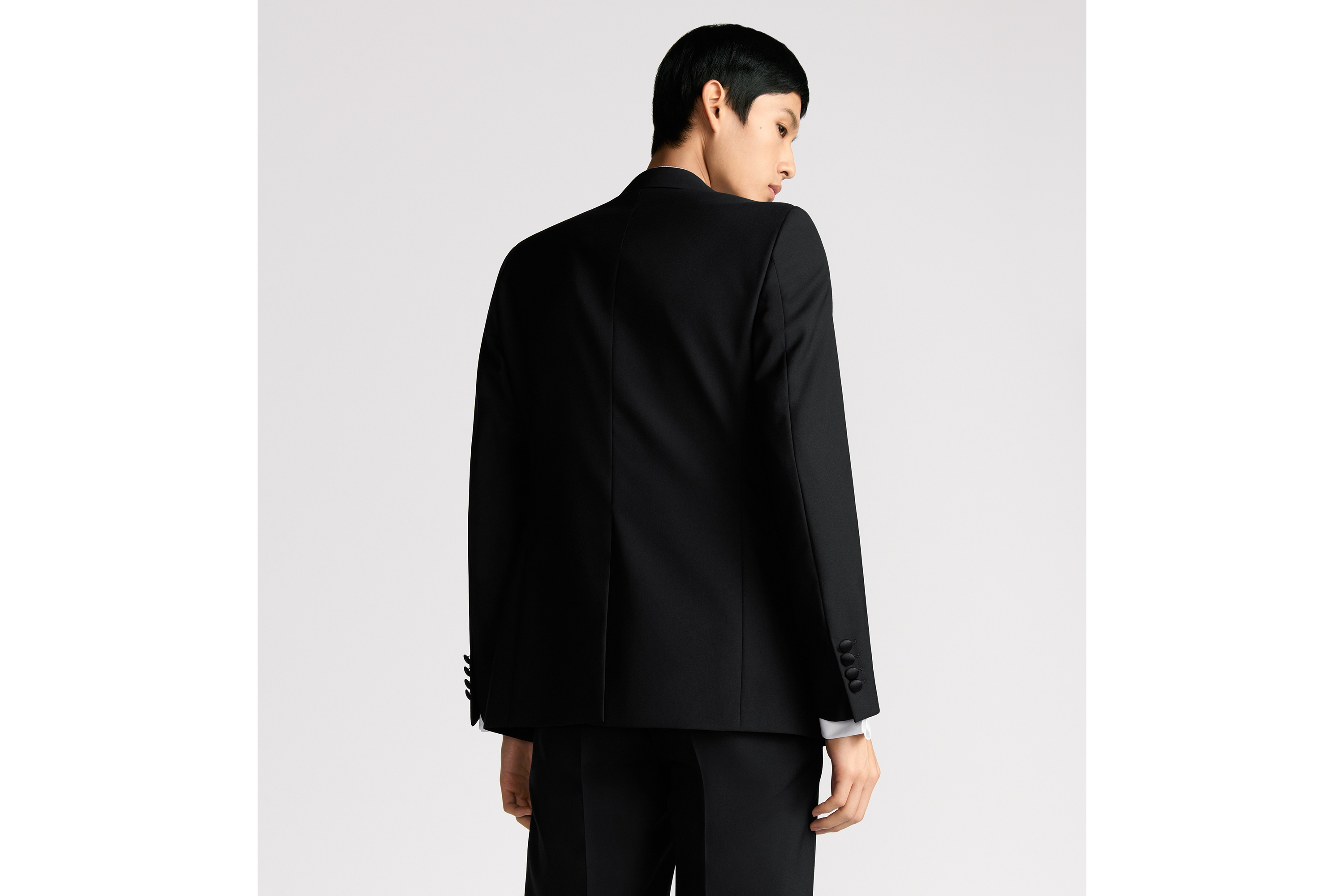 Classic Tuxedo Black Virgin Wool Grain de Poudre | DIOR
