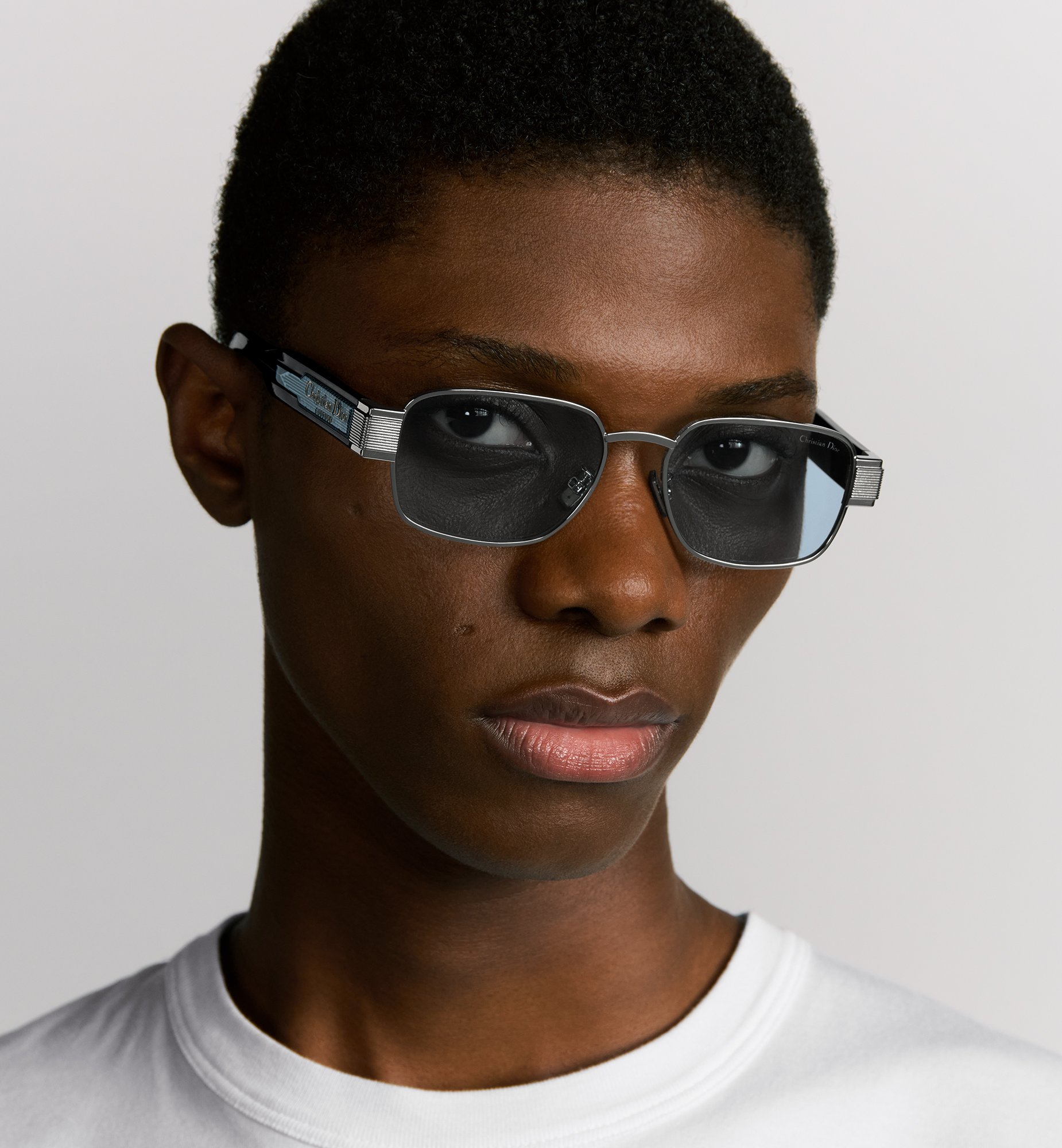 Christian Dior Label S2U Blue Rectangular Sunglasses | DIOR Christian Dior Label S2U Blue Rectangular Sunglasses | DIOR