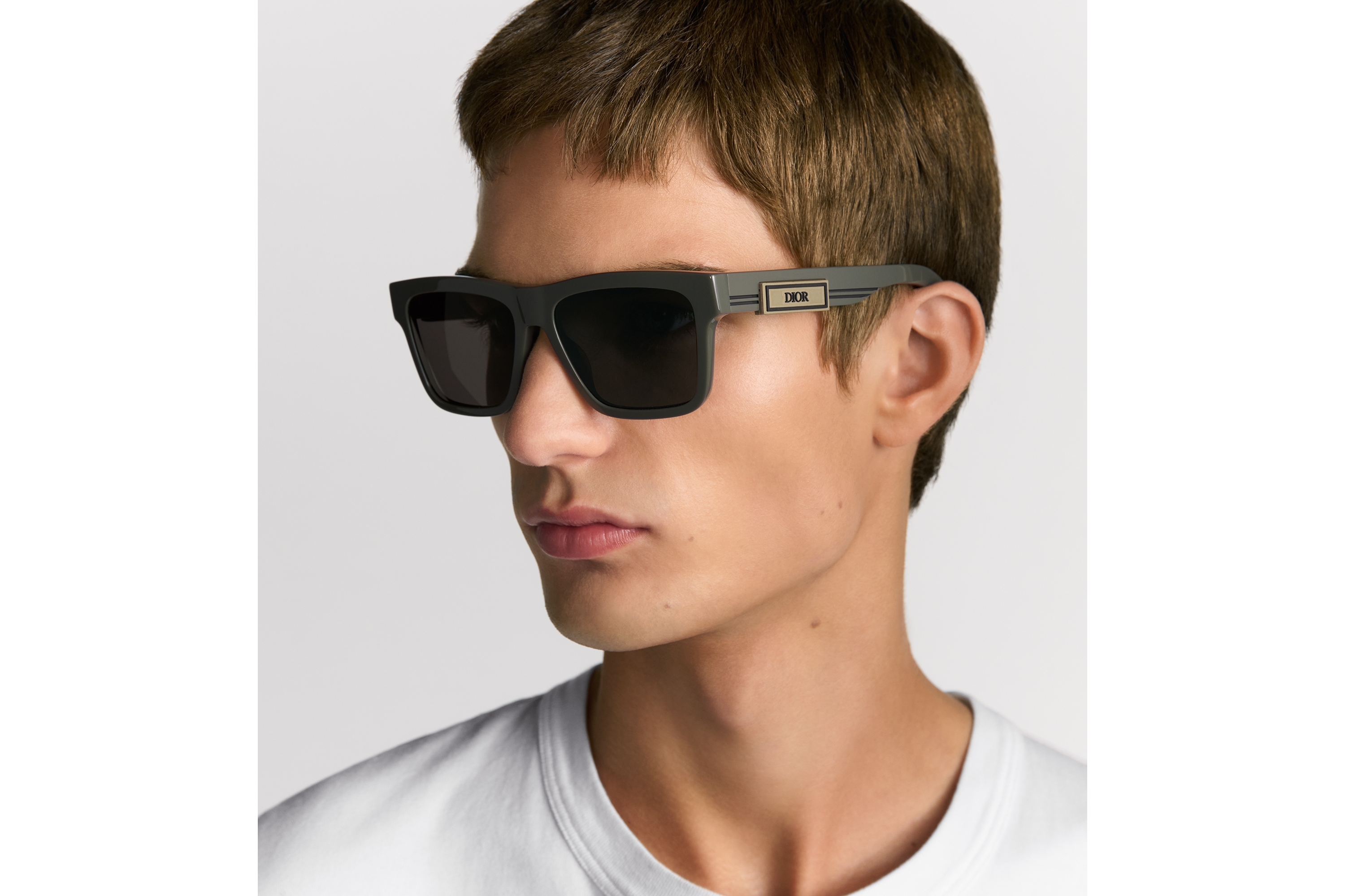 DiorB23 S4I Khaki Square Sunglasses | DIOR