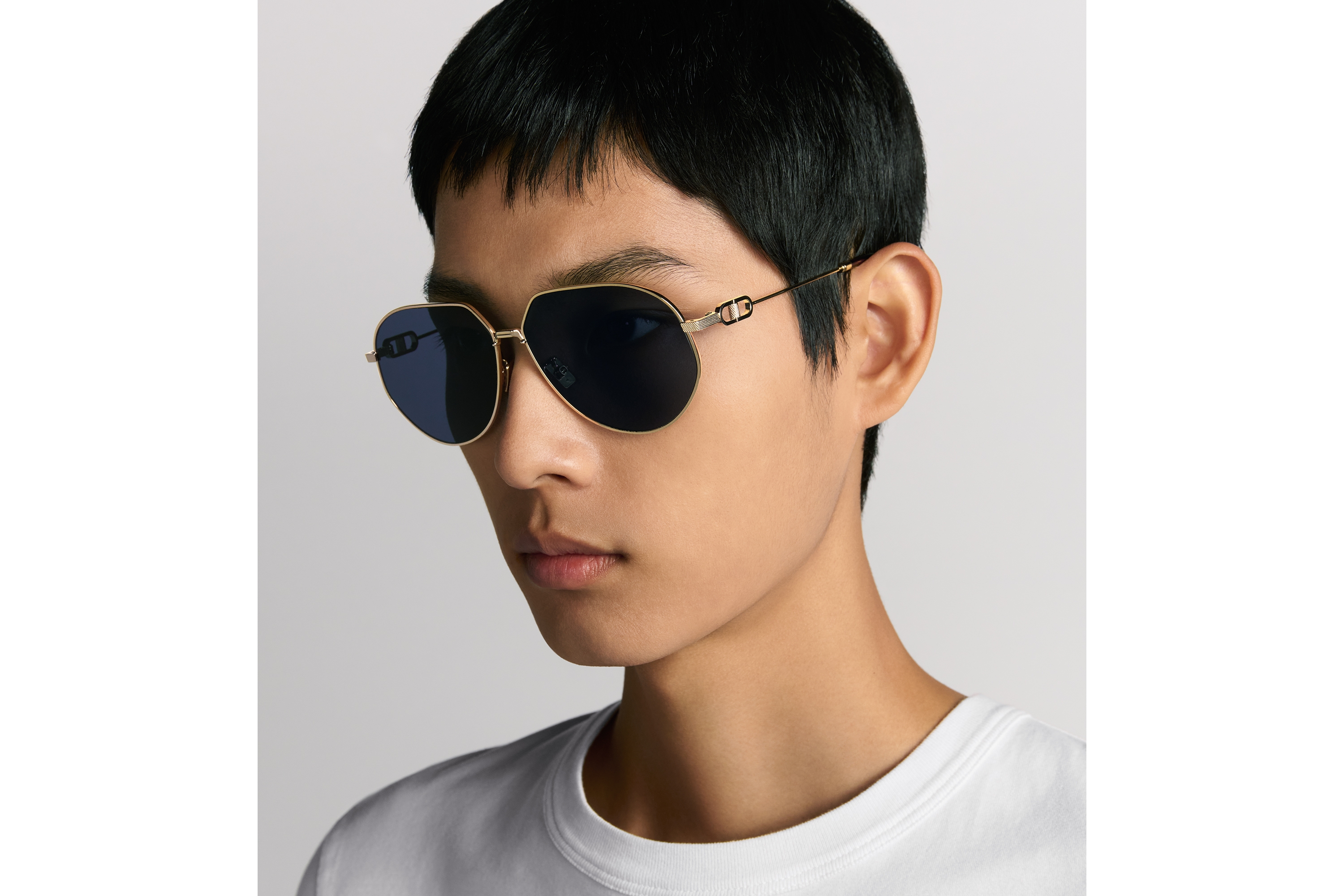 CD Link A1U 선글라스 블루 파일럿 | DIOR