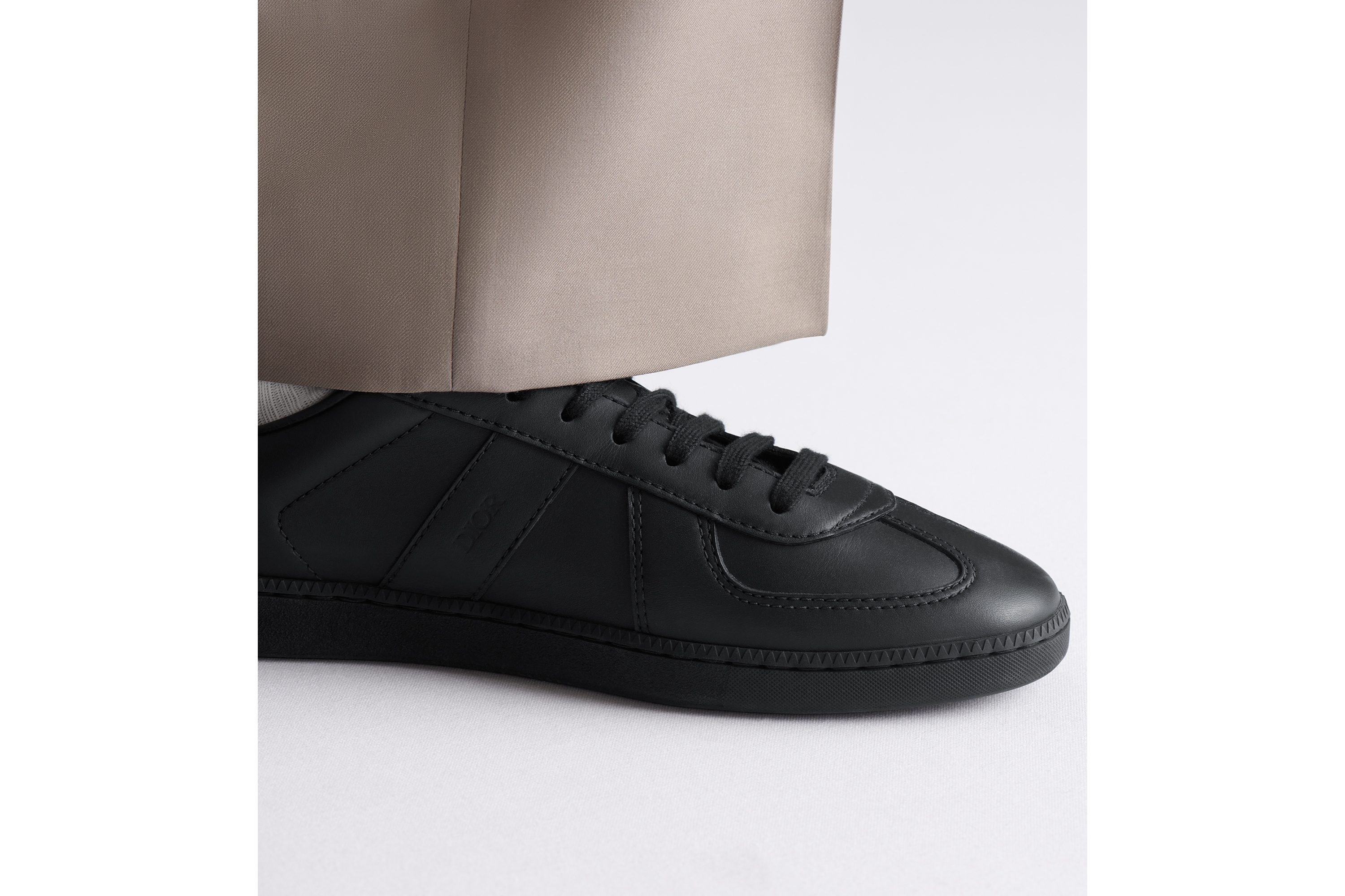 B01 Matchpoint Sneaker Black Smooth Calfskin | DIOR