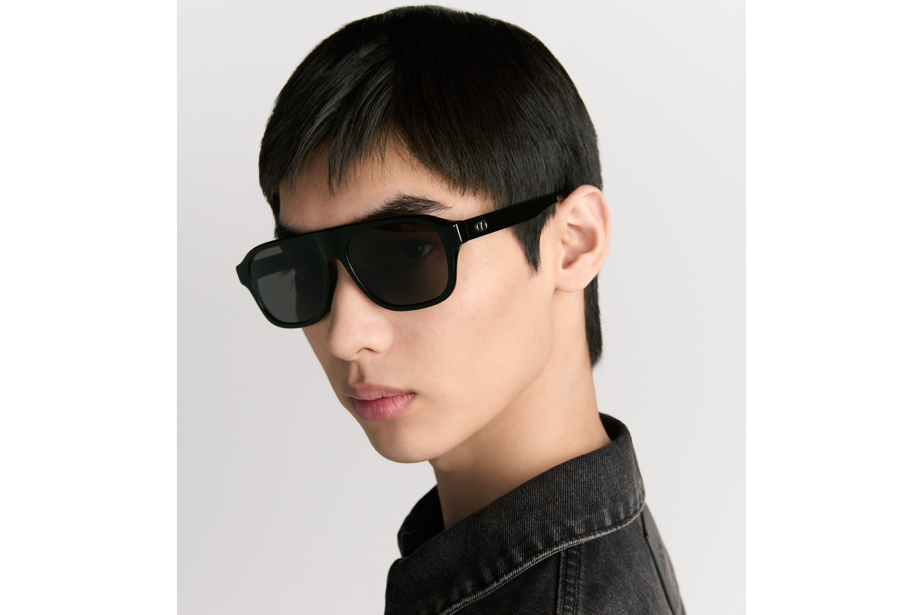 CD Icon A1F 선글라스 블랙 파일럿 | DIOR