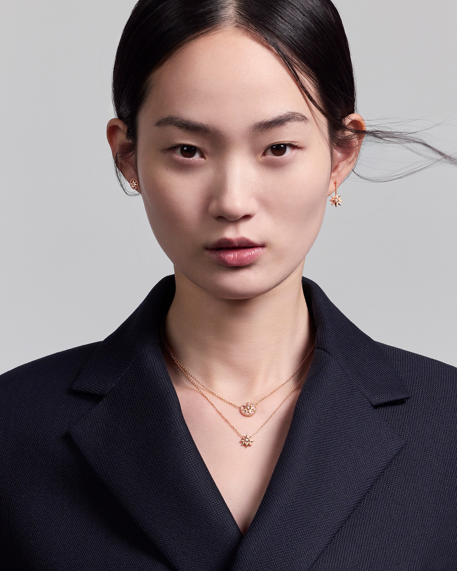 Étoile des Vents Single Earring Pink Gold and Diamond | DIOR