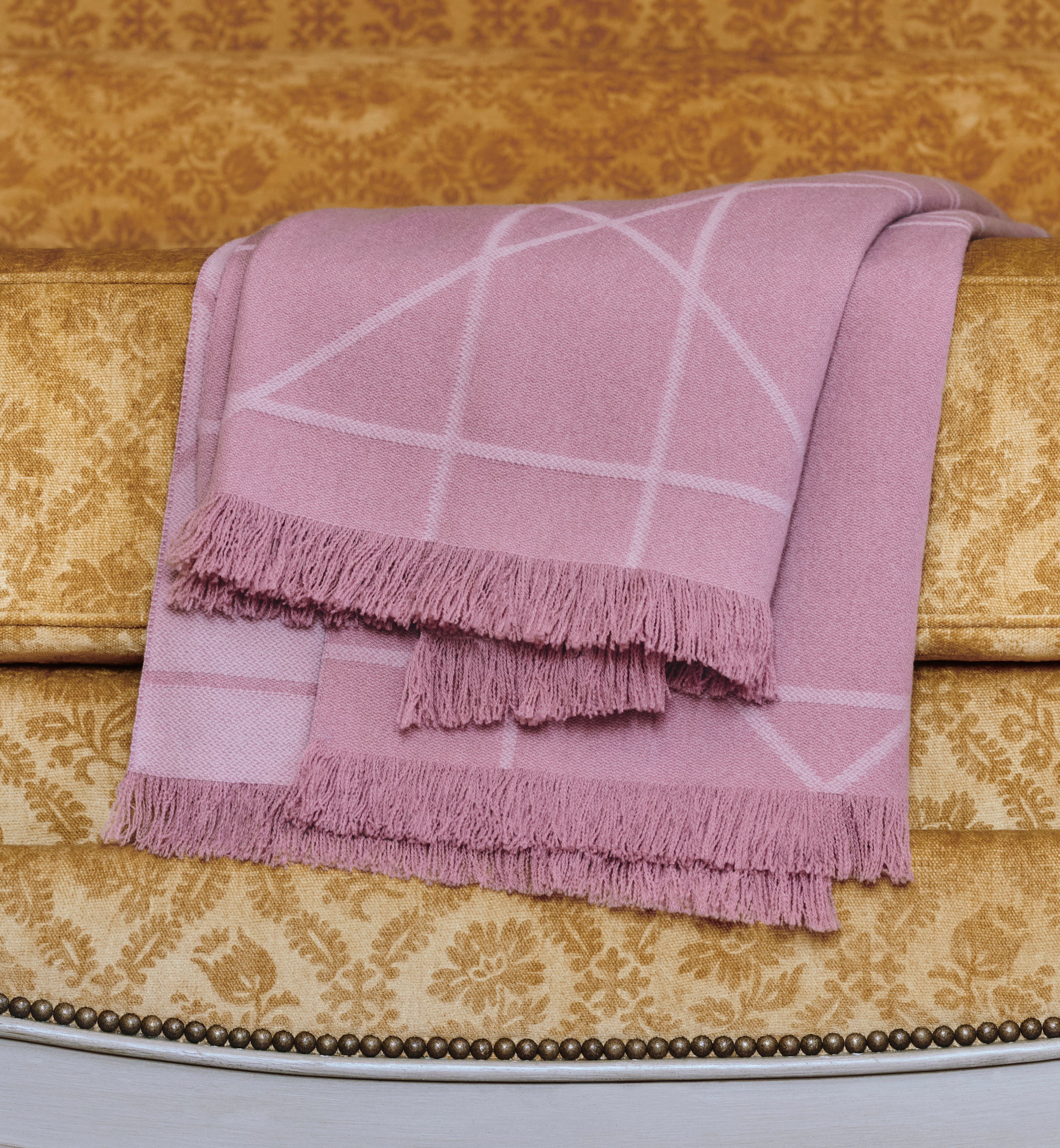 Plaid Roze Cannage-motief | DIOR