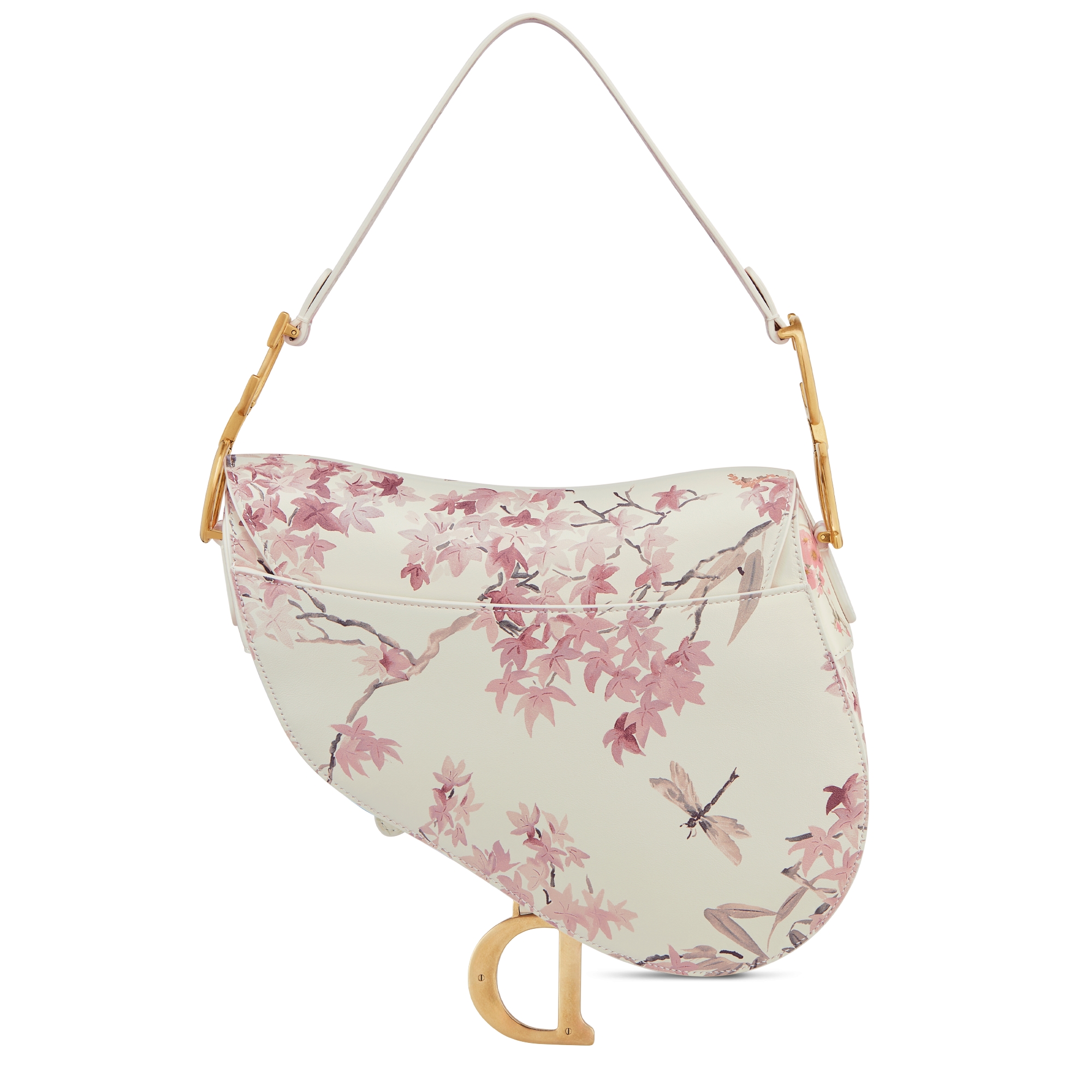 Saddle Bag with Strap Multicolor Dior Saisons Printemps-Été Printed ...
