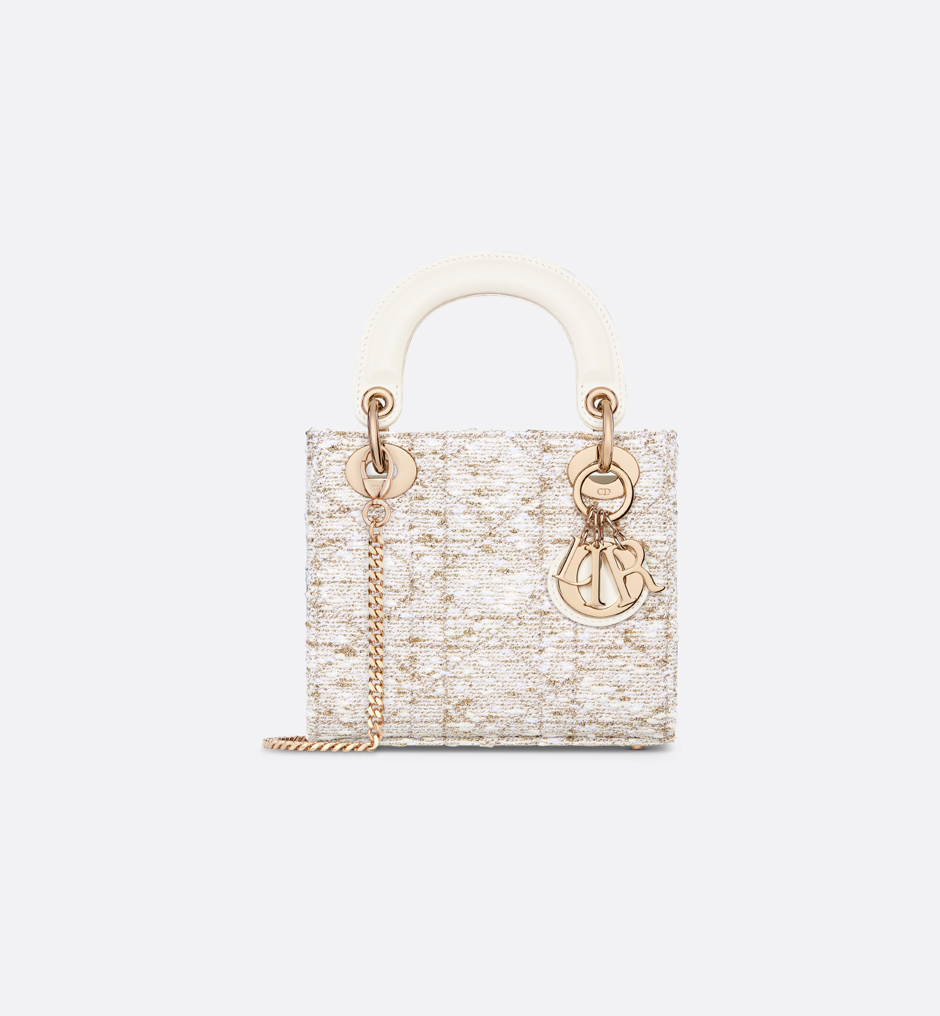 DIOR | Dior Or Lady Dior バッグ ミニ カナージュ ツイード DIOR | Dior Or Lady Dior バッグ ミニ カナージュ ツイード