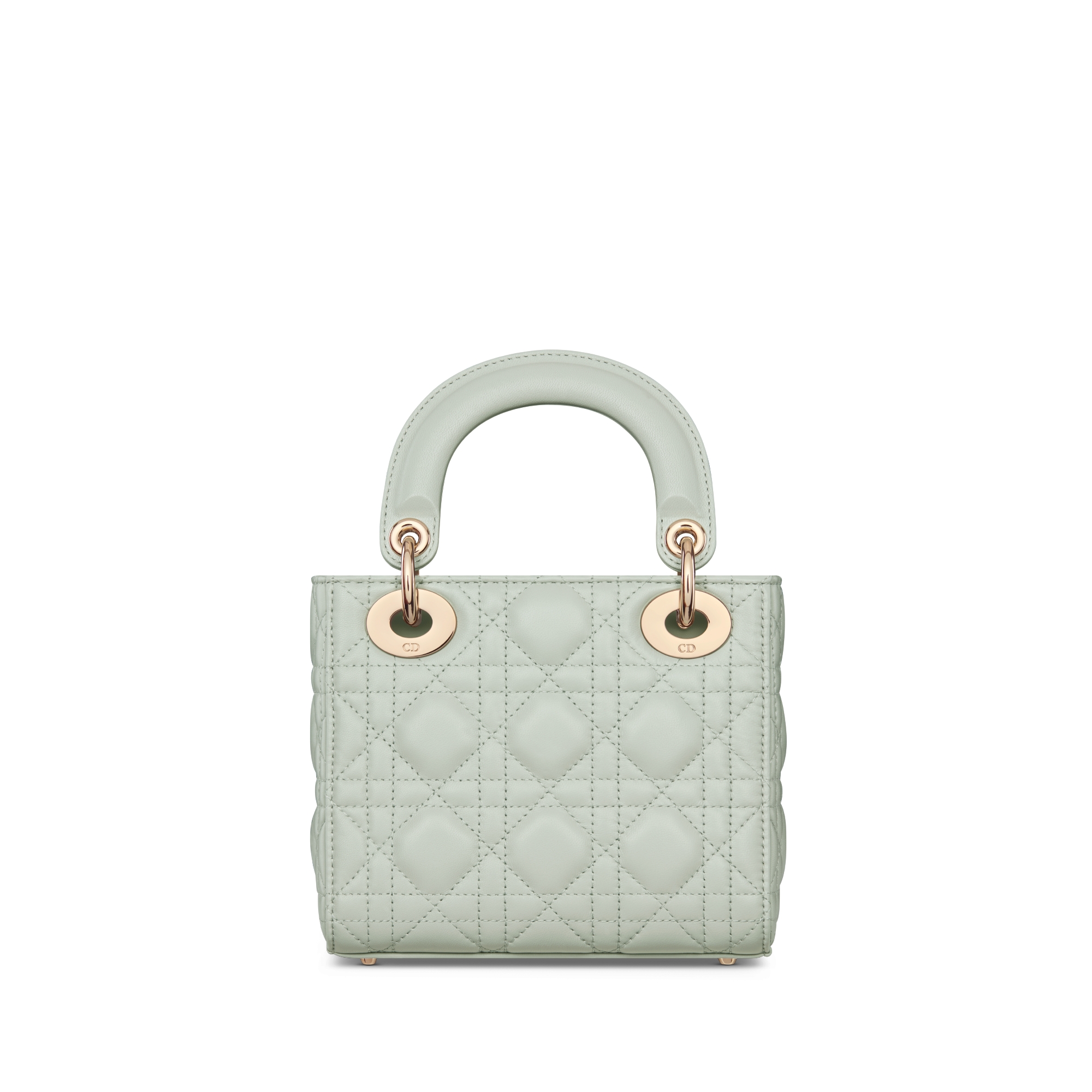 Mini Lady Dior Bag Pistachio Green Cannage Lambskin | DIOR
