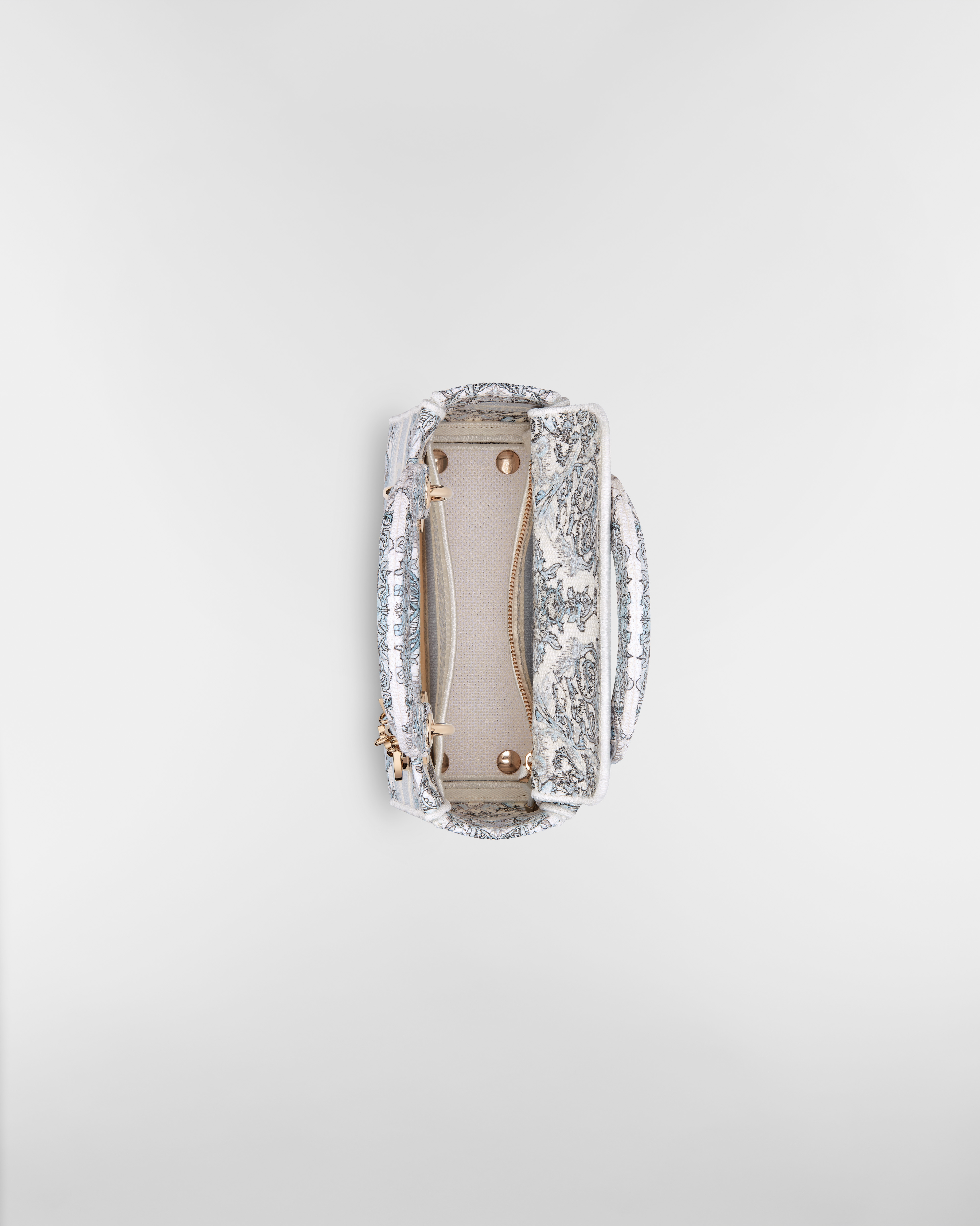 Bolso pequeño Lady D-Lite Bordado Dior Stella Baroque azul | DIOR