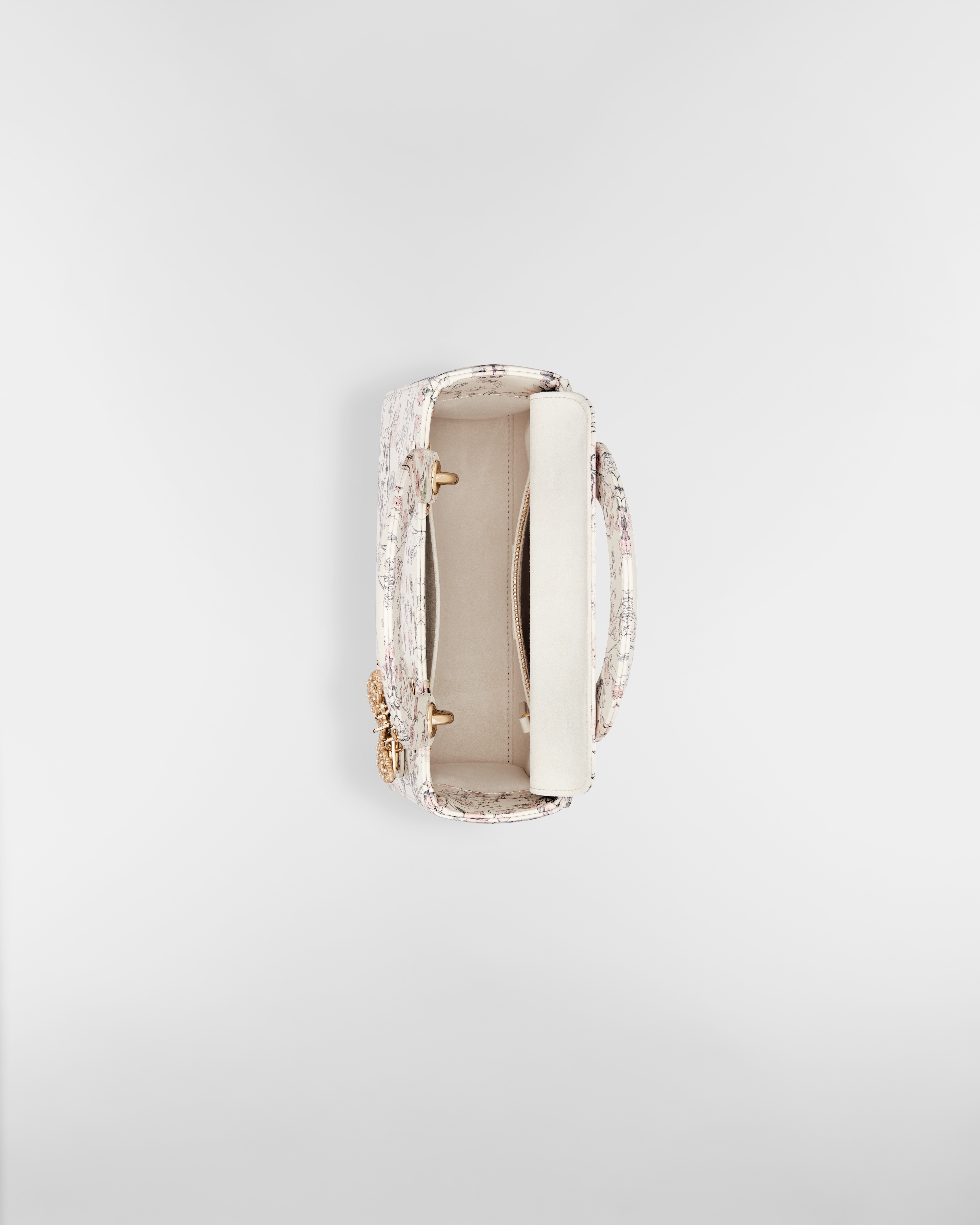 Small Lady Dior My ABCDior Bag Pink Multicolor Millefiori Printed ...