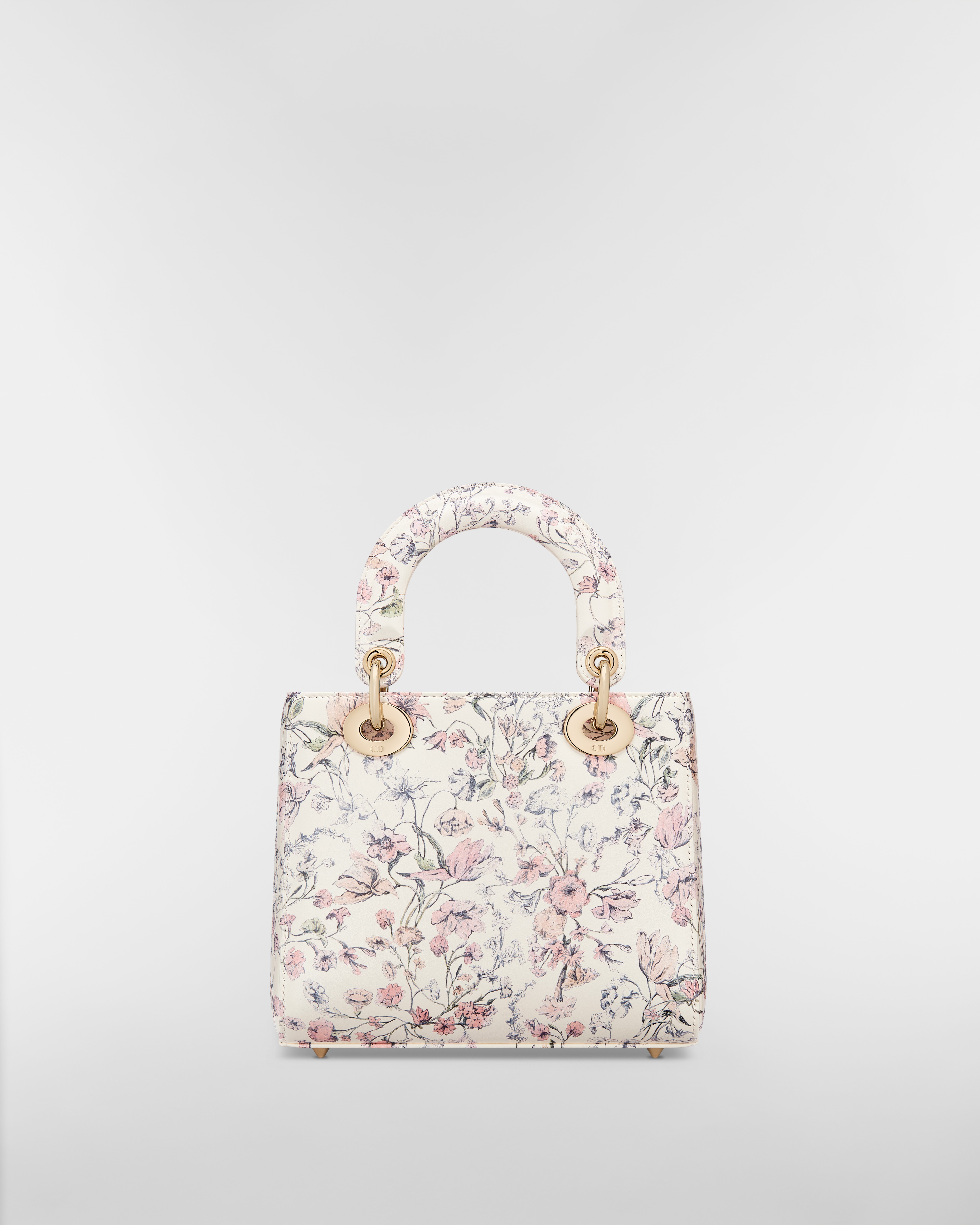 Small Lady Dior My ABCDior Bag Pink Multicolor Millefiori Printed ...