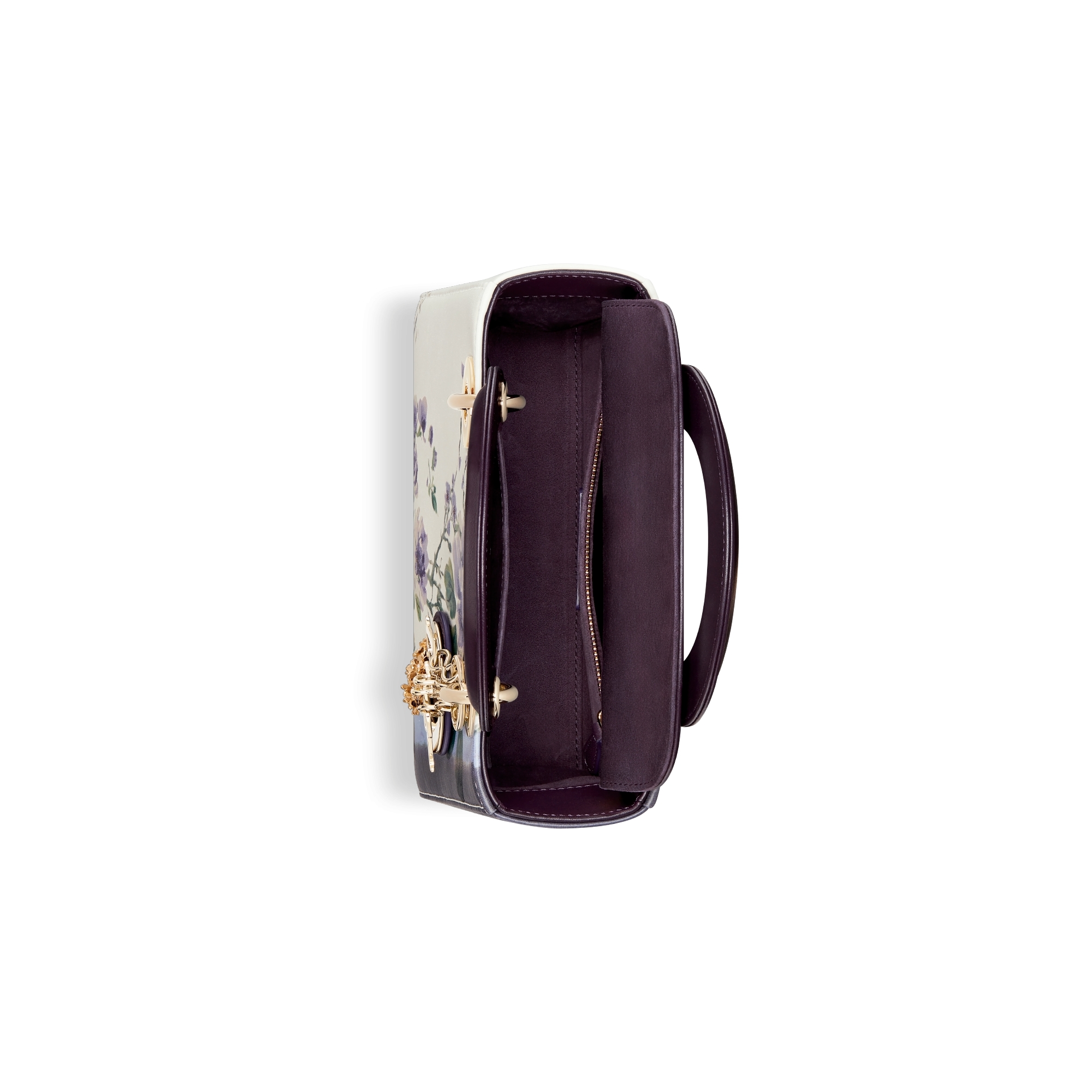Small Lady Dior My ABCDior Bag Multicolor Dior Pivoine Printed Lambskin ...