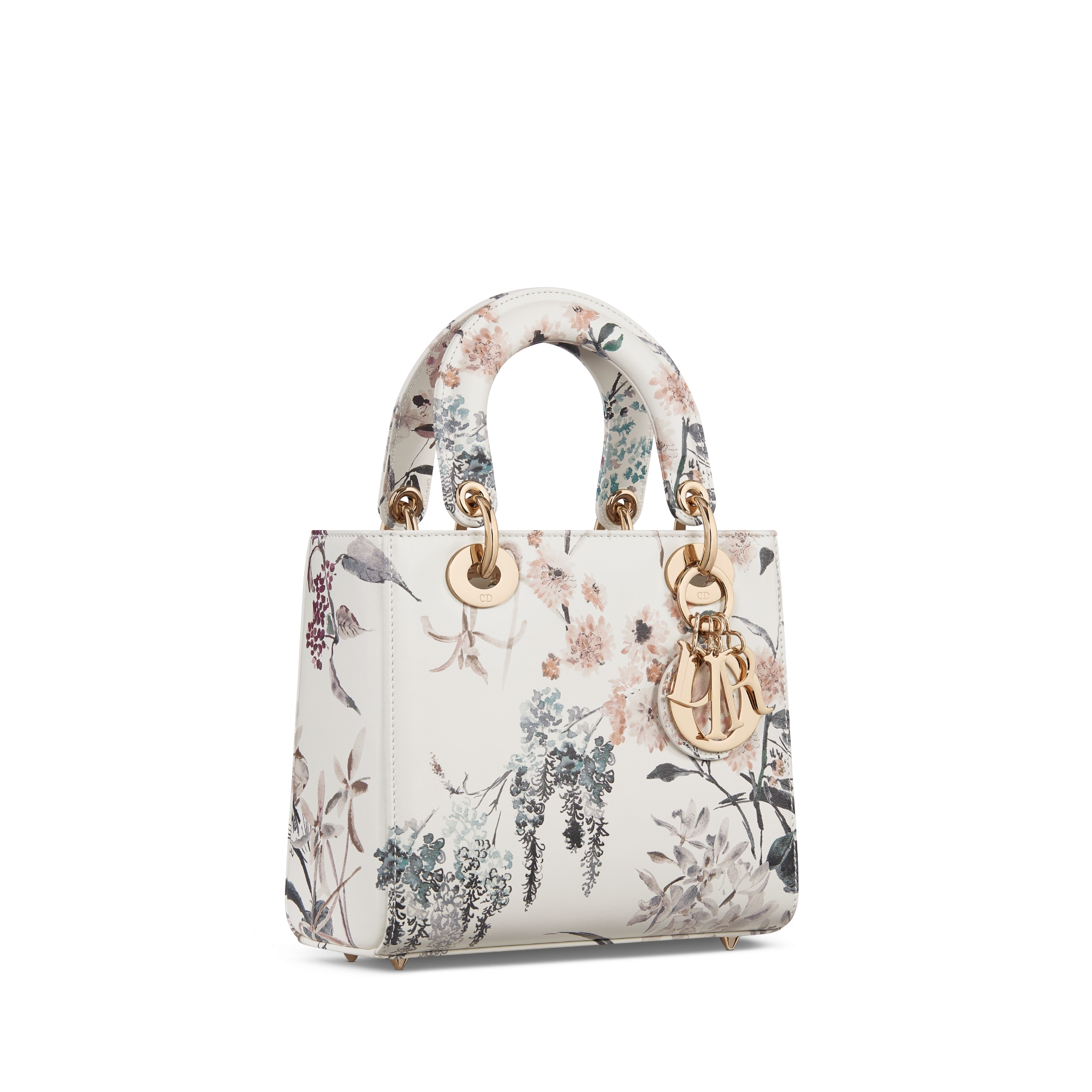 Small Lady Dior My ABCDior Bag Multicolor Millefiori Printed Lambskin ...