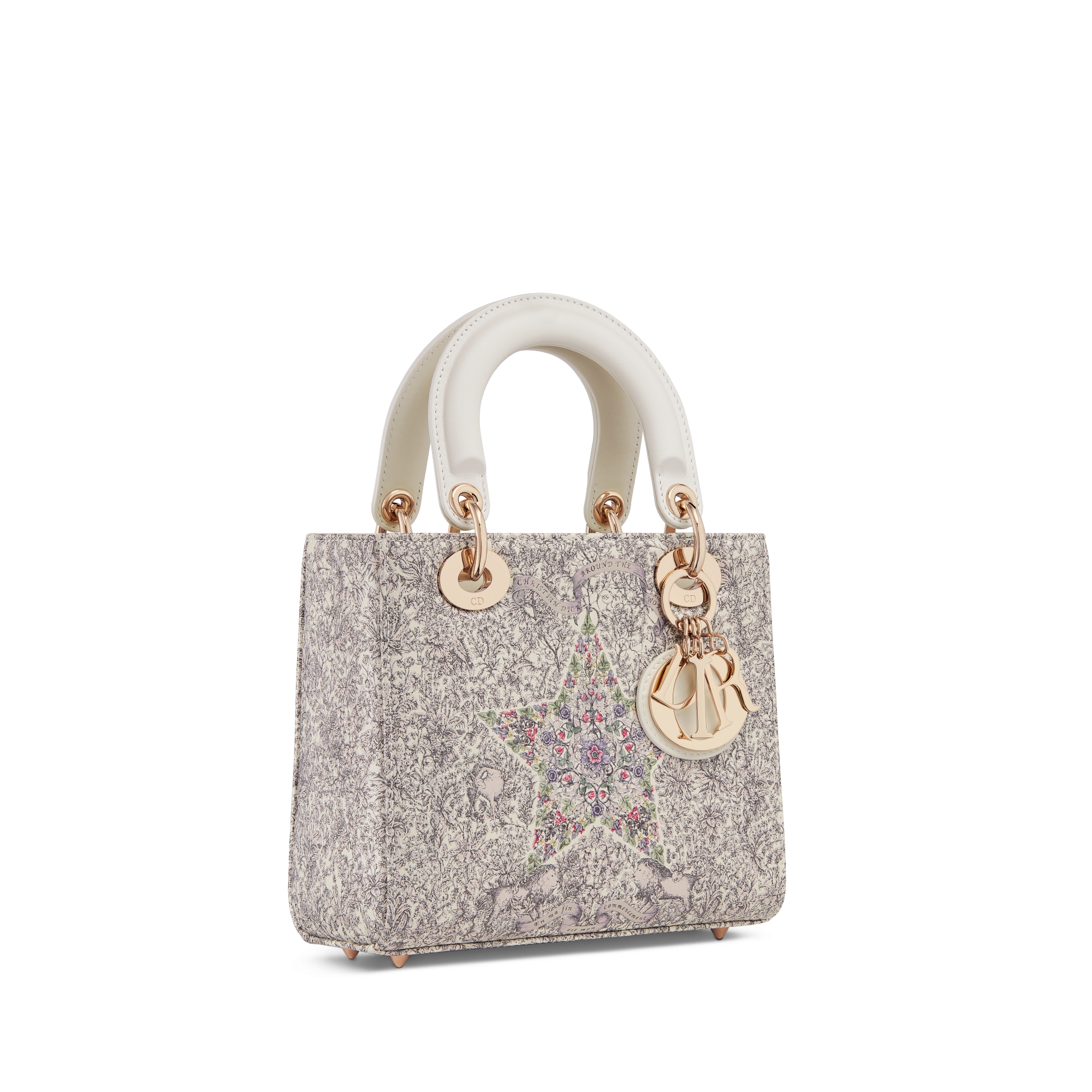 Small Lady Dior My ABCDior Bag Latte Calfskin with Multicolor Dior ...