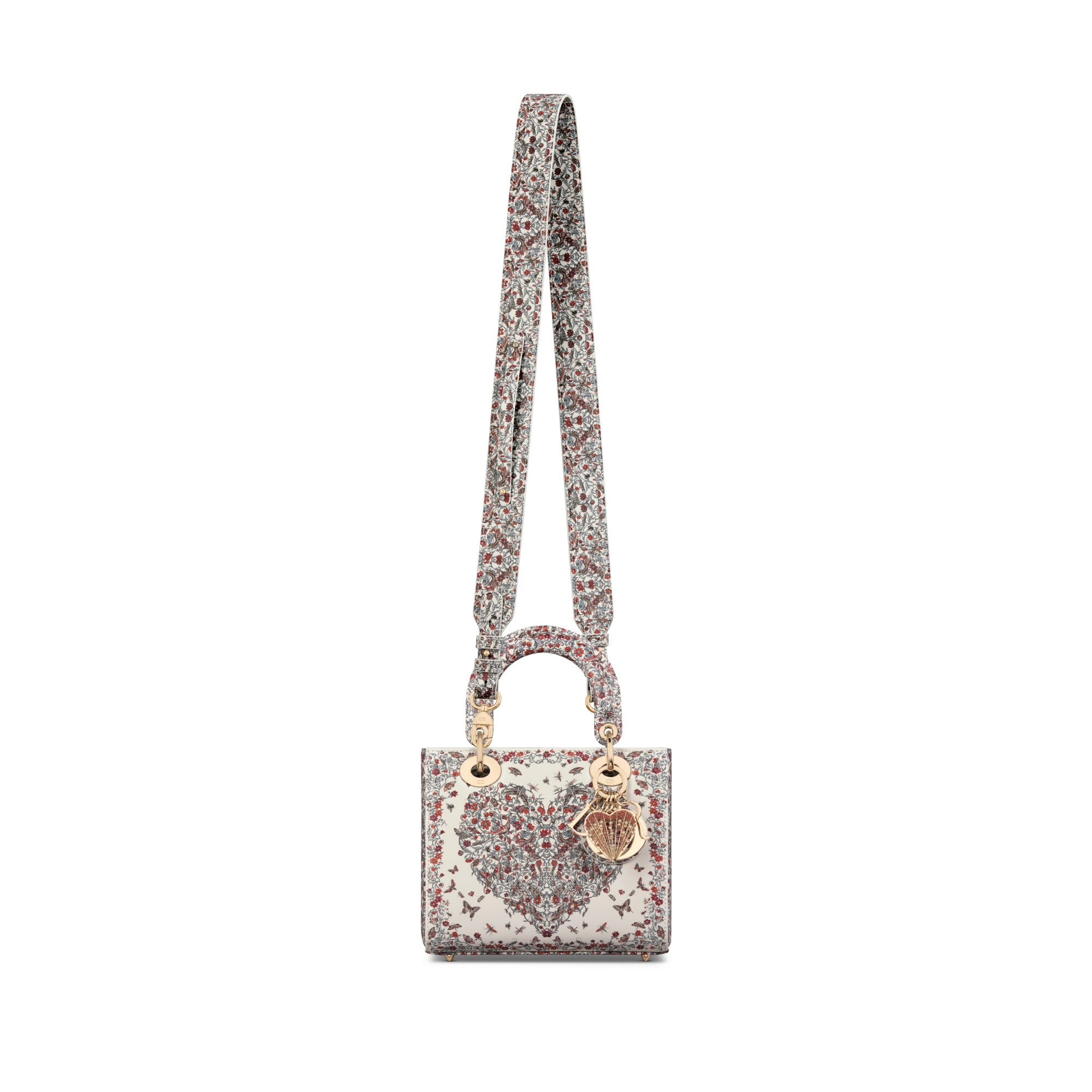 Dioramour Small Lady Dior My ABCDior Bag Latte Calfskin with Multicolor ...