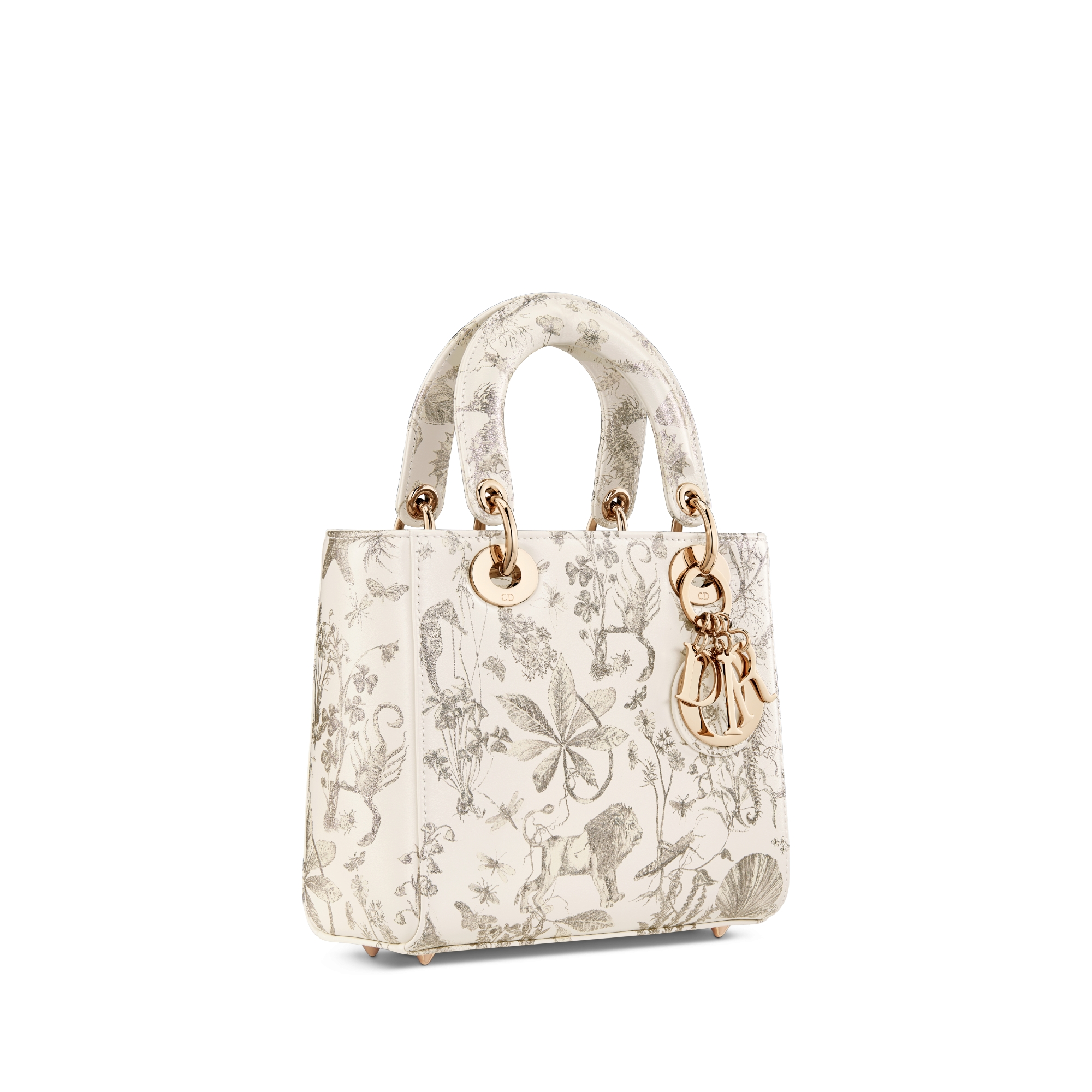 Small Lady Dior My ABCDior Bag Latte Calfskin with Gold-Tone Dior ...