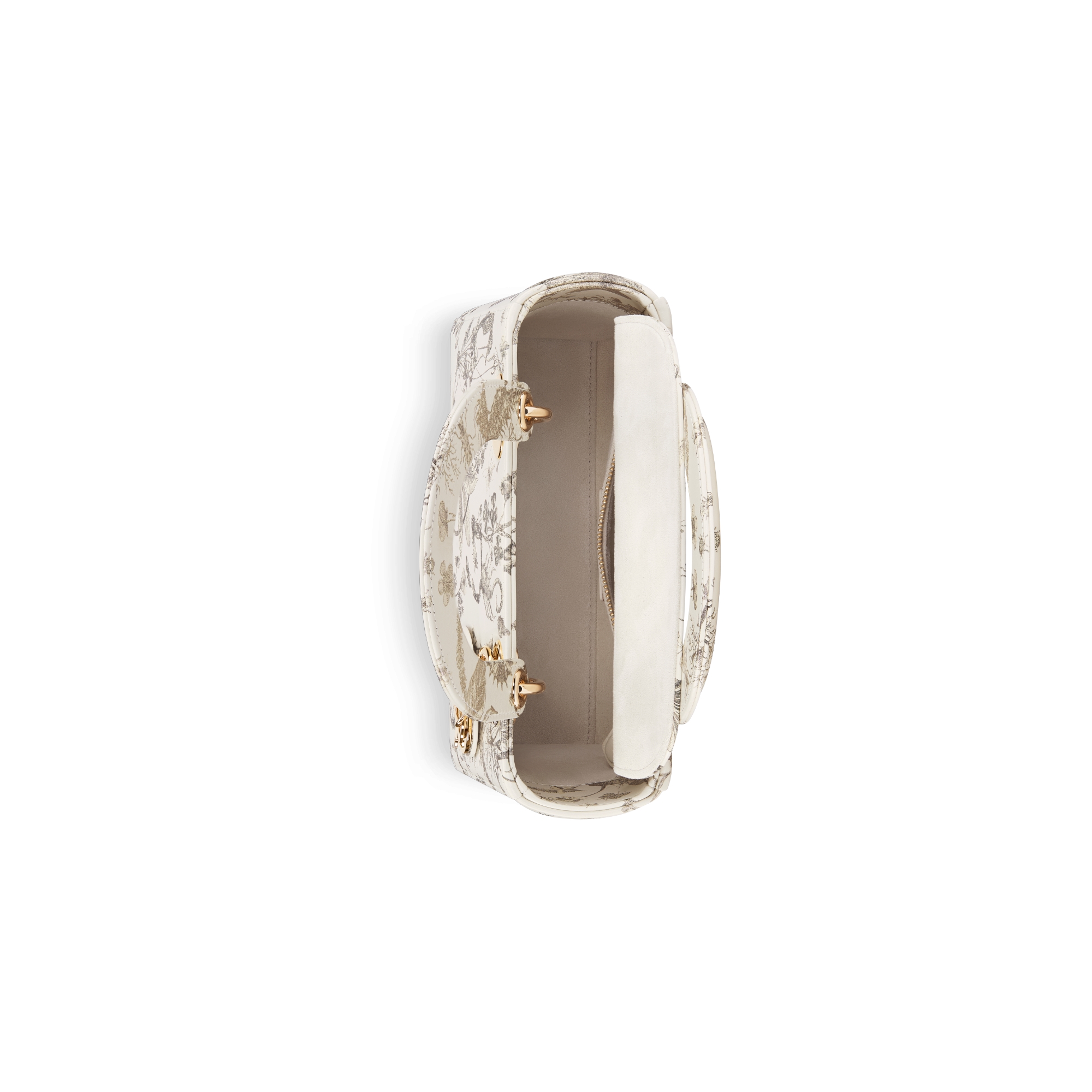 Small Lady Dior My ABCDior Bag Latte Calfskin with Gold-Tone Dior ...