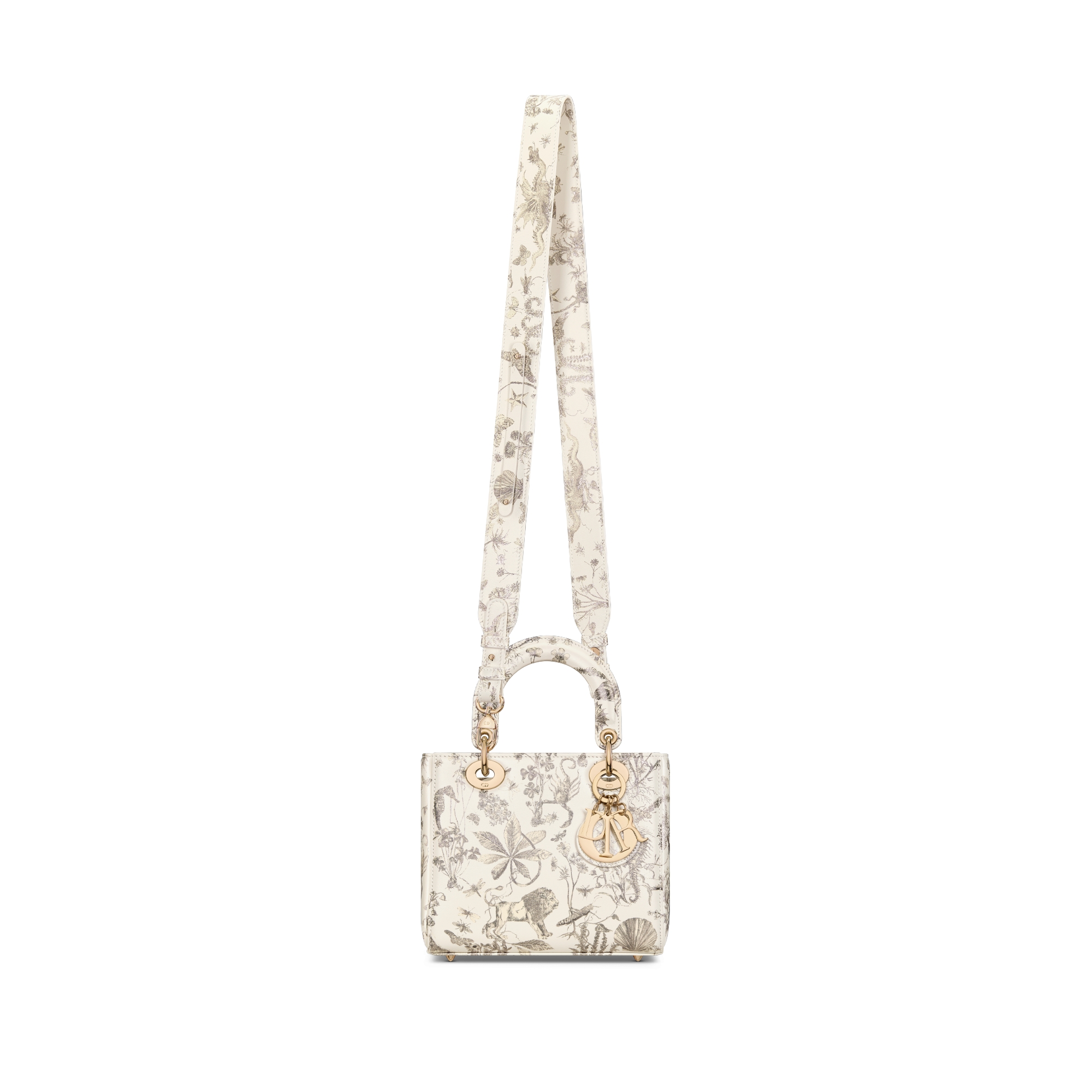 Small Lady Dior My ABCDior Bag Latte Calfskin with Gold-Tone Dior ...