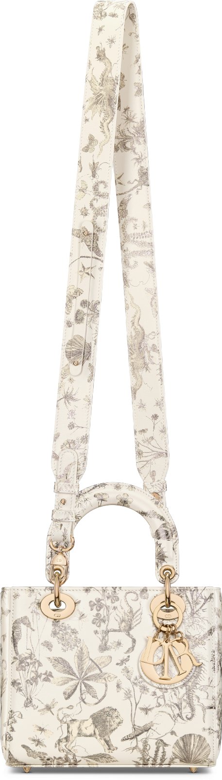 Small Lady Dior My ABCDior Bag Latte Calfskin with Gold-Tone Dior ...