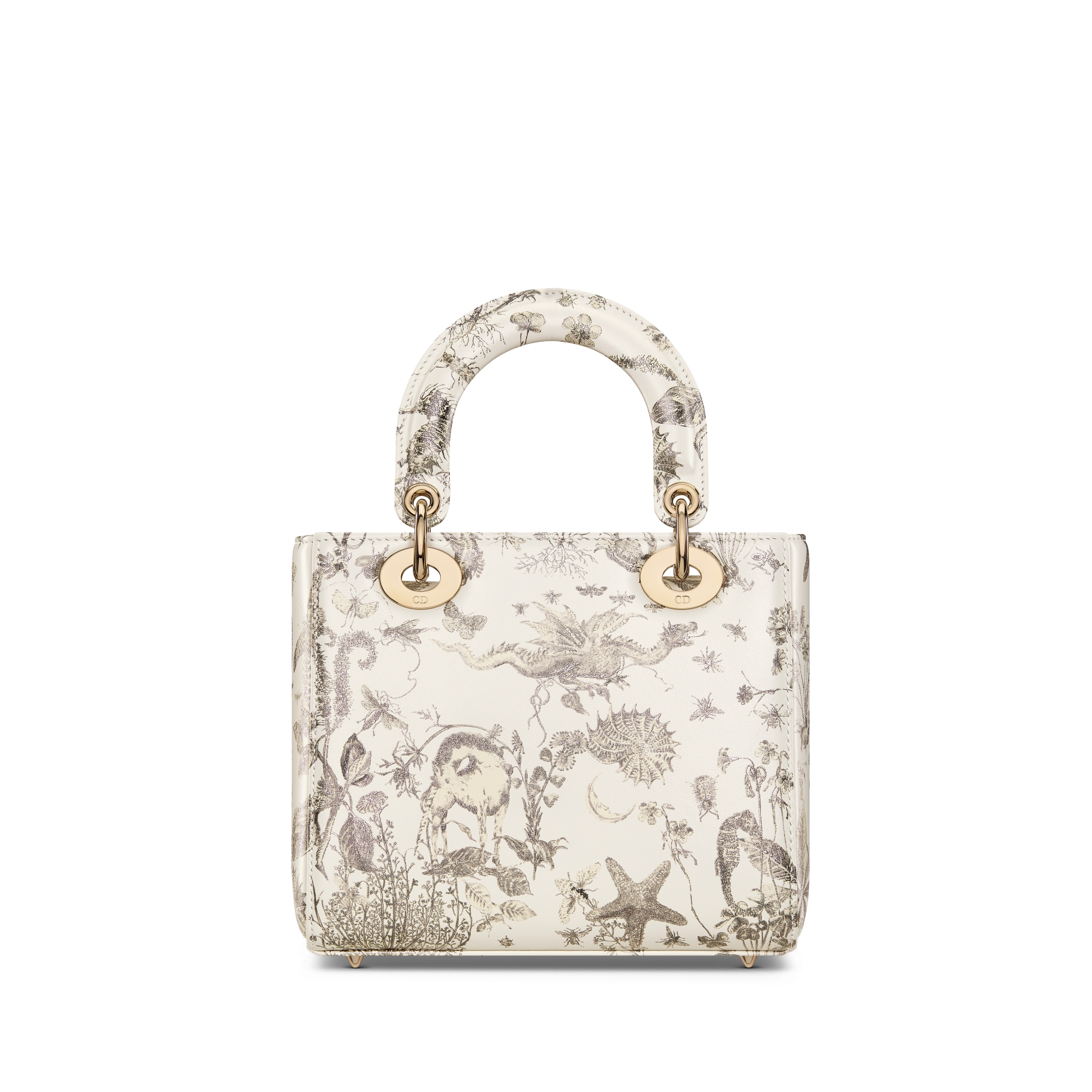 Small Lady Dior My ABCDior Bag Latte Calfskin with Gold-Tone Dior ...