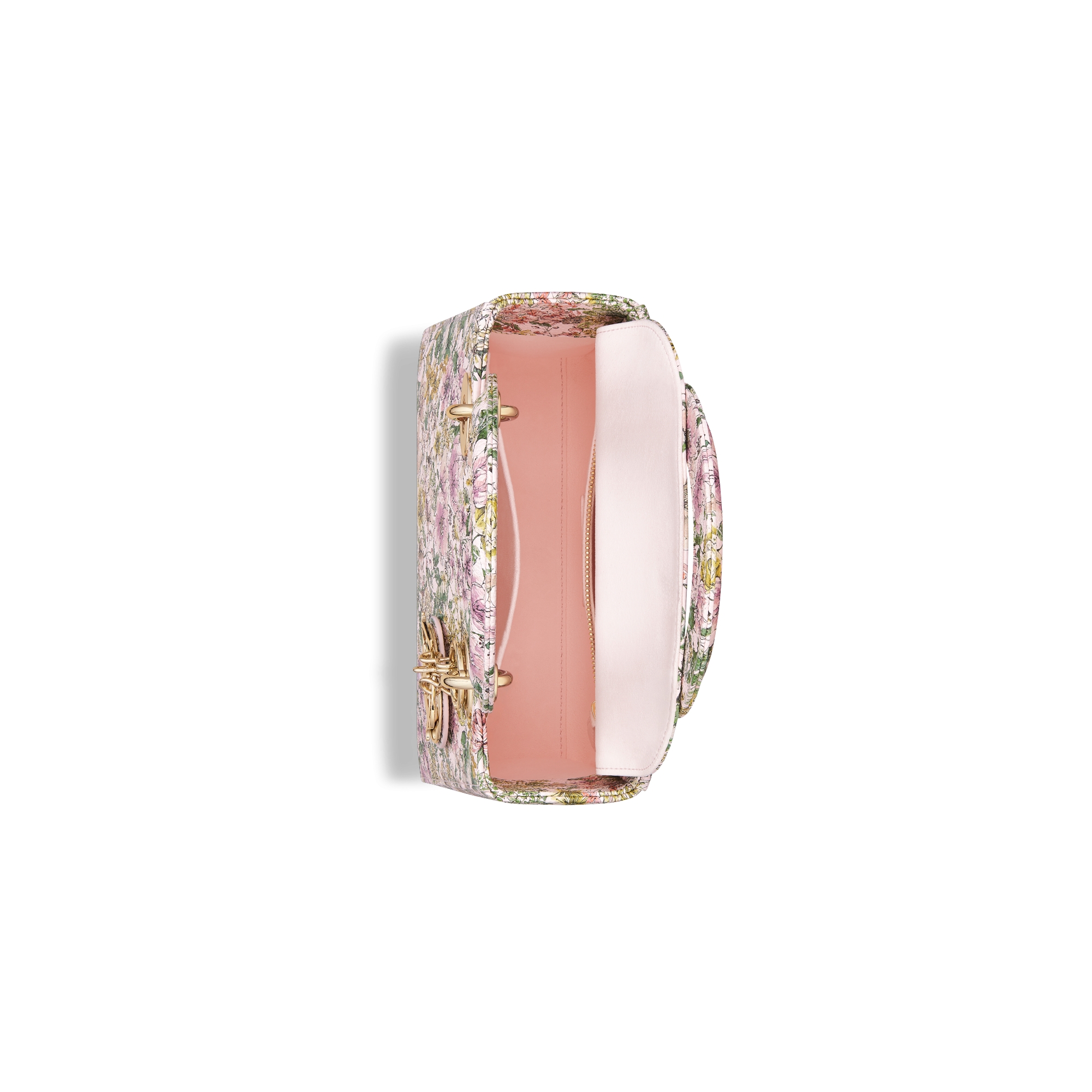 Small Lady Dior My ABCDior Bag Pink Grained Calfskin with Multicolor D ...