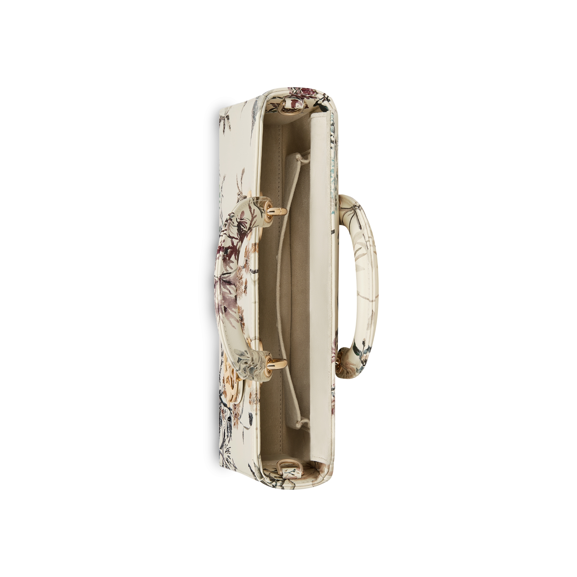 Medium Lady D-Joy Bag Multicolor Millefiori Printed and Embroidered ...