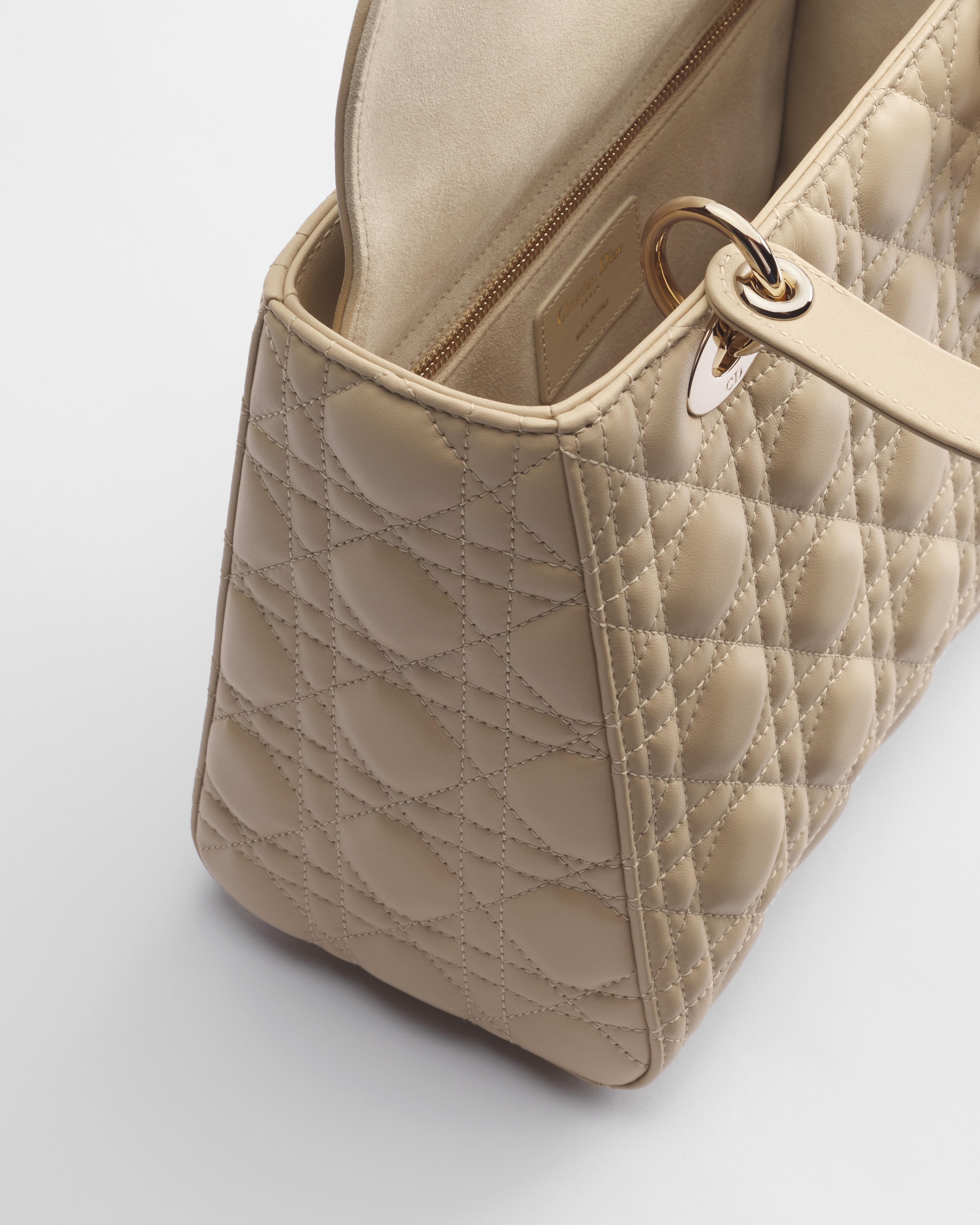 Medium Lady Dior Bag Trench Cannage Lambskin | DIOR