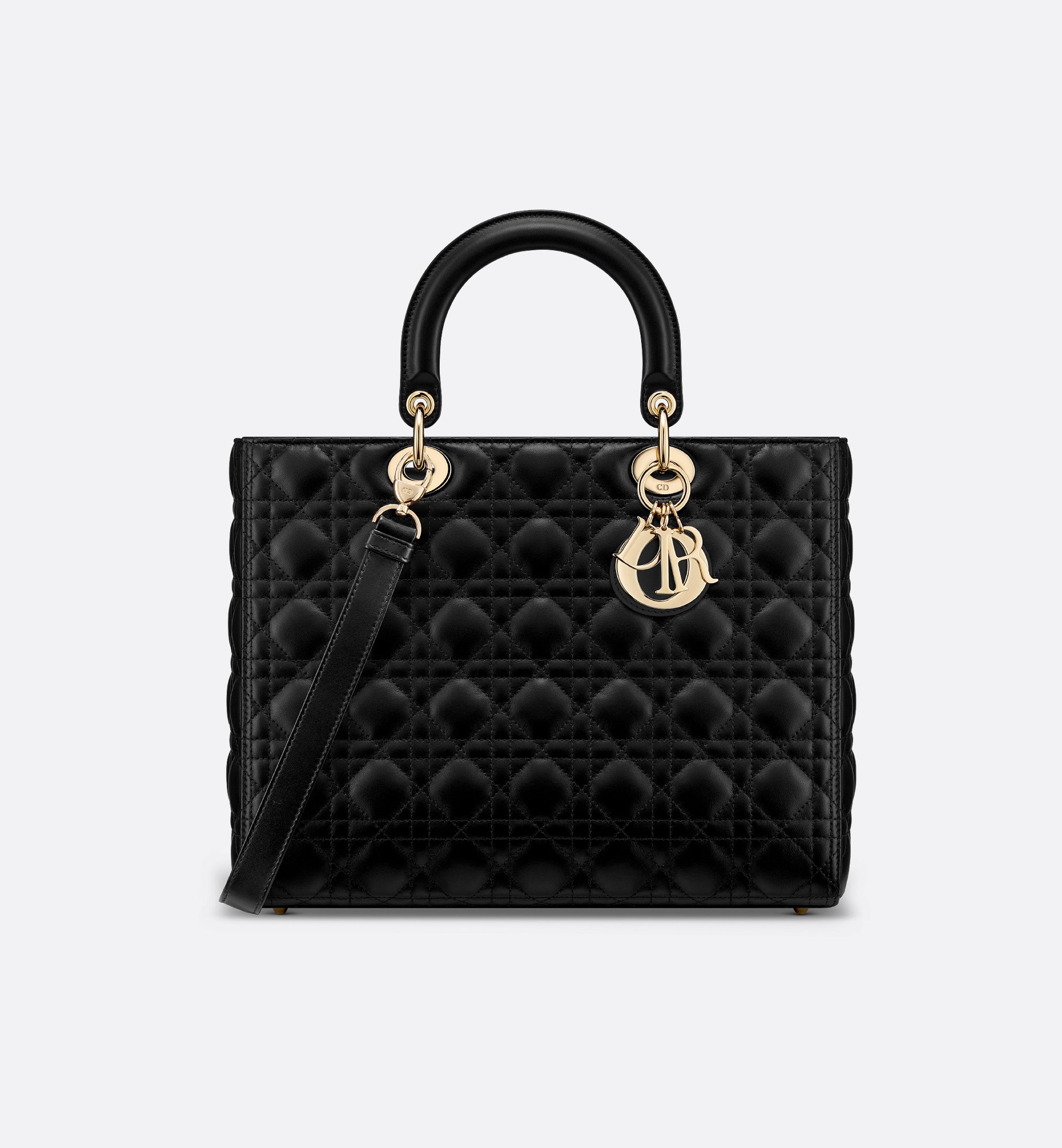 DIOR | Lady Dior バッグ ラージ カナージュ ラムスキン DIOR | Lady Dior バッグ ラージ カナージュ ラムスキン