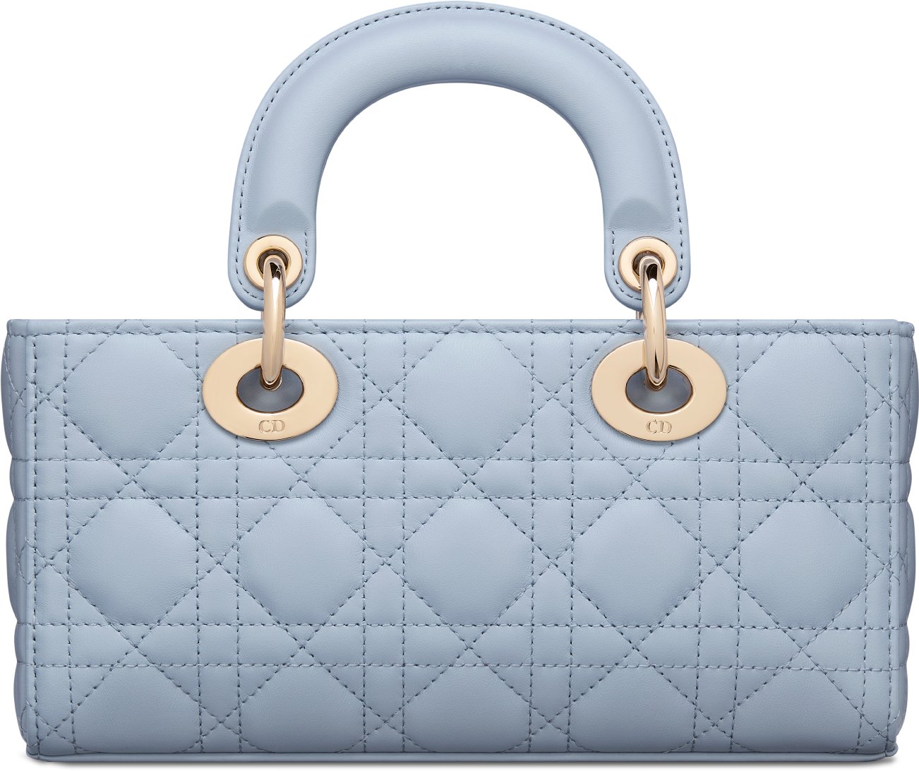 Small Lady D-Joy Bag Pale Blue Cannage Lambskin | DIOR