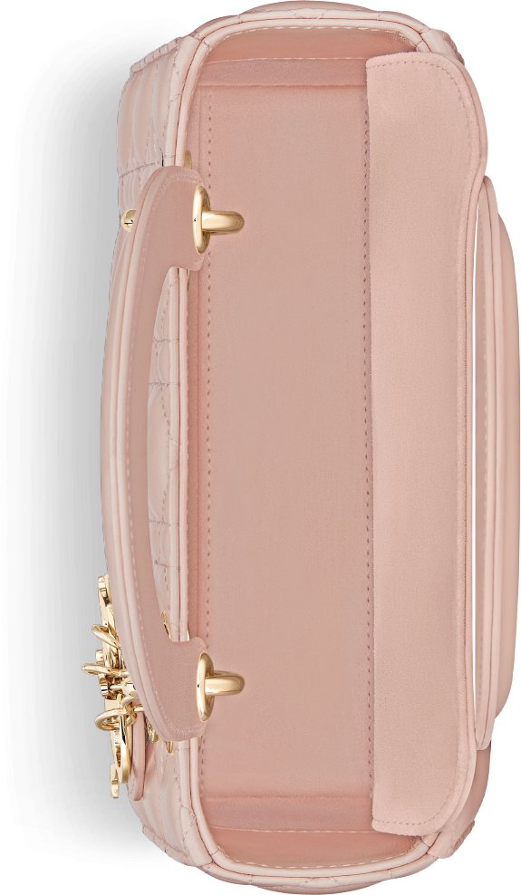 Small Lady Dior Bag Powder Pink Cannage Lambskin Dior