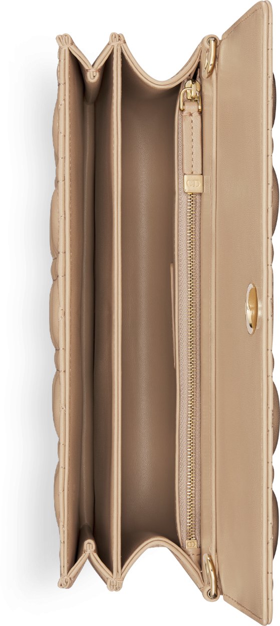 My Dior Top Handle Bag Biscuit Cannage Lambskin | DIOR