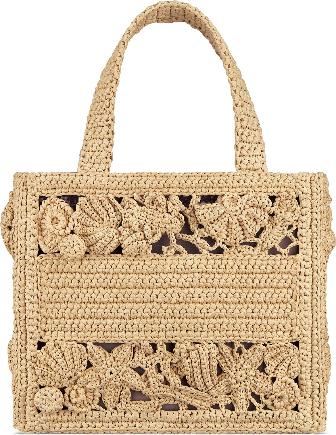 Small Dior Book Tote Crocheted Raffia with Natural Dior Cabinet de ...